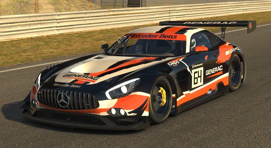 Generac Generators Mercedes AMG GT3 by Mark B. - Trading Paints