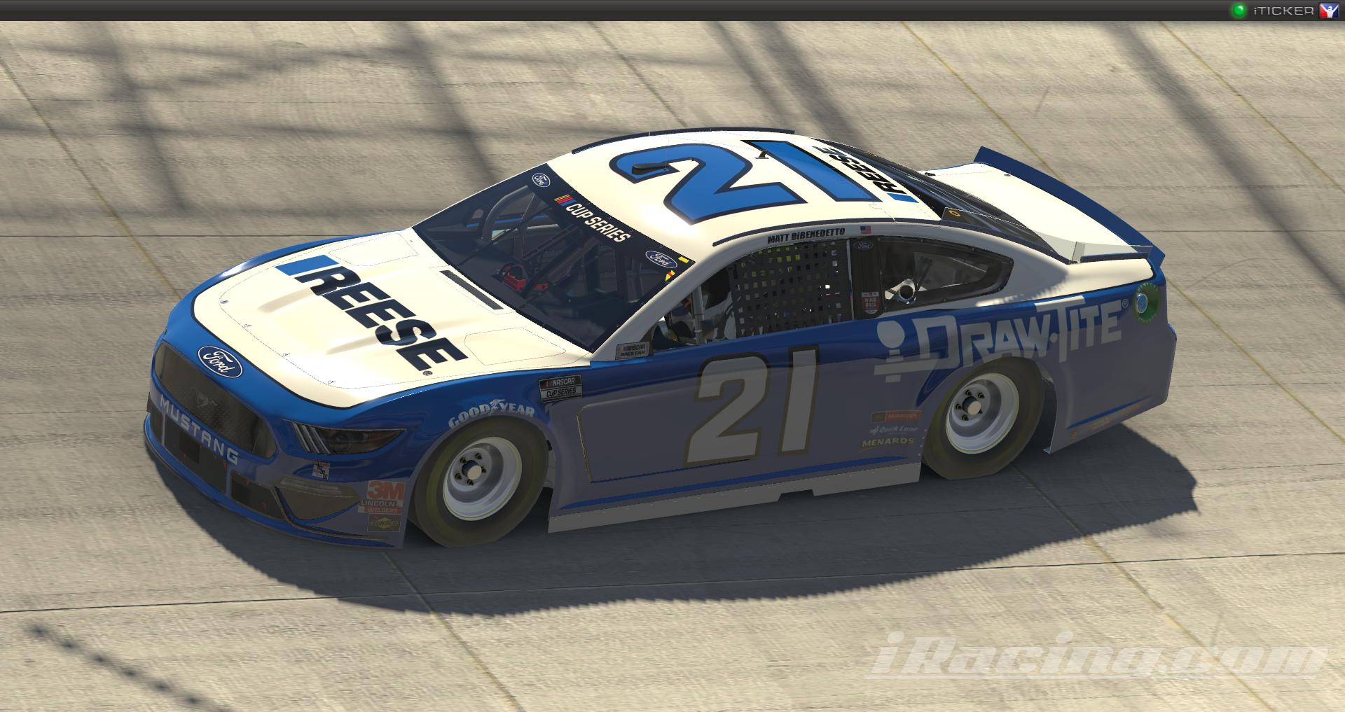 Matt Dibenedetto #21 Reese/Draw-Tite 2020 NASCAR Cup Series by Ryan ...