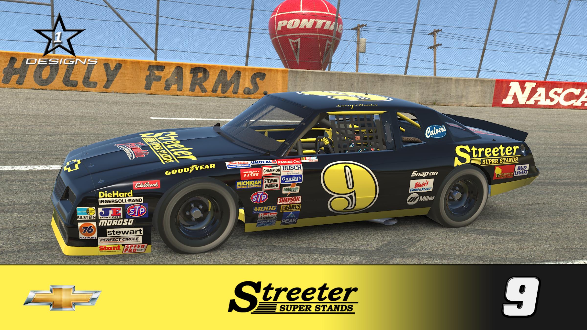 Streeter Super Stands 1987 NASCAR Cup Chevy Monte Carlo by Nicholas ...