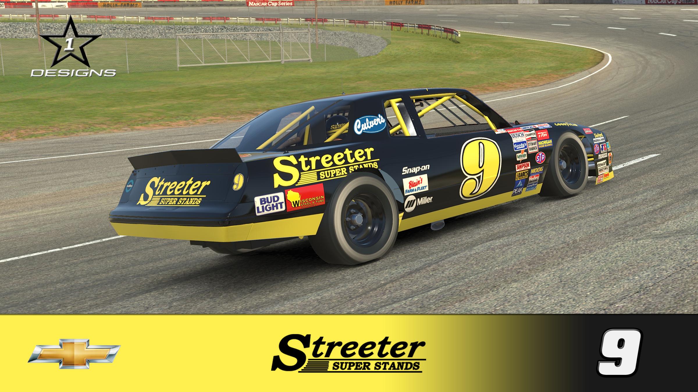 Streeter Super Stands 1987 NASCAR Cup Chevy Monte Carlo by Nicholas ...