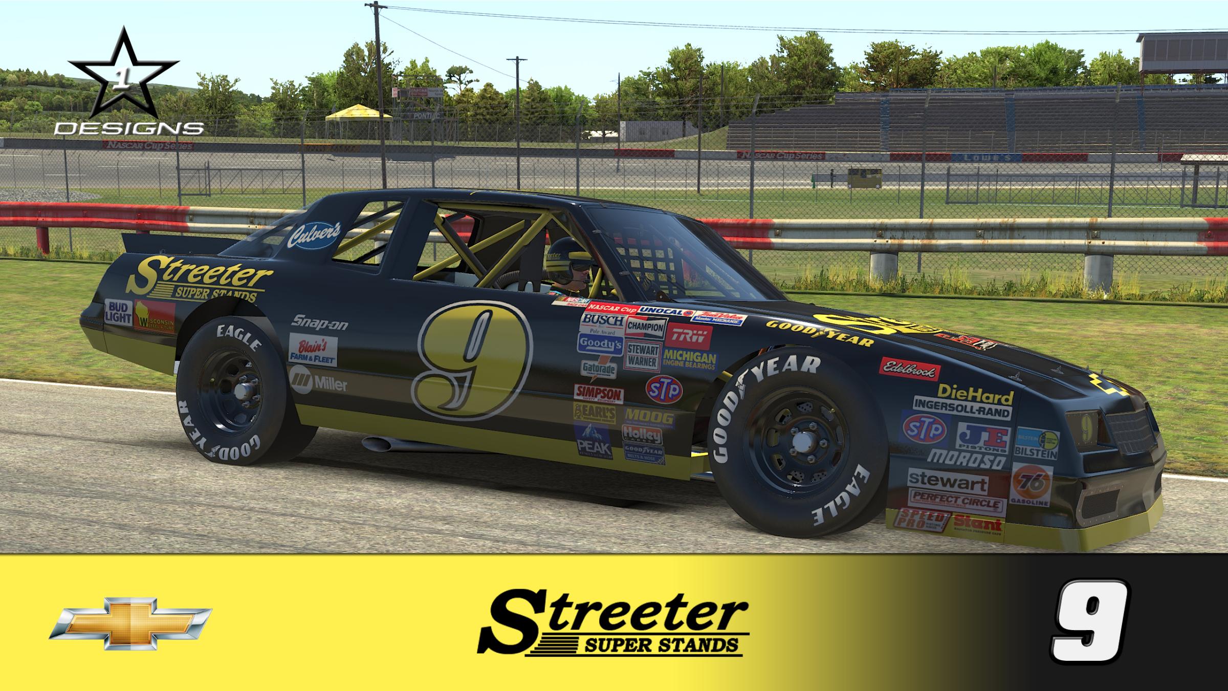 Streeter Super Stands 1987 NASCAR Cup Chevy Monte Carlo by Nicholas ...