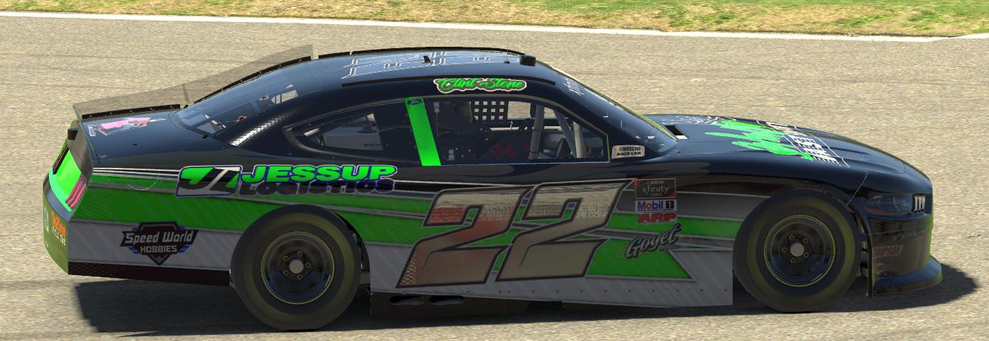 Clint Stone Green #22 by Dave Ward Jr. - Trading Paints