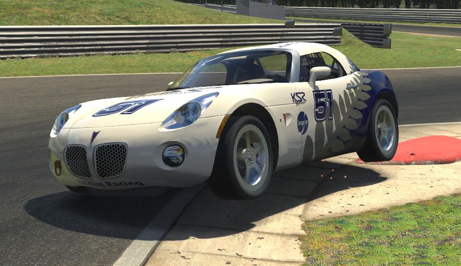 KSR - Kiwi Sim Racing - Pontiac Solstice by Matthew Pluck2 - Trading Paints
