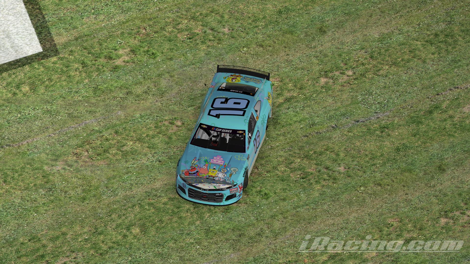 spongebob nascar camaro zl1 1le by Chase St.Clair - Trading Paints