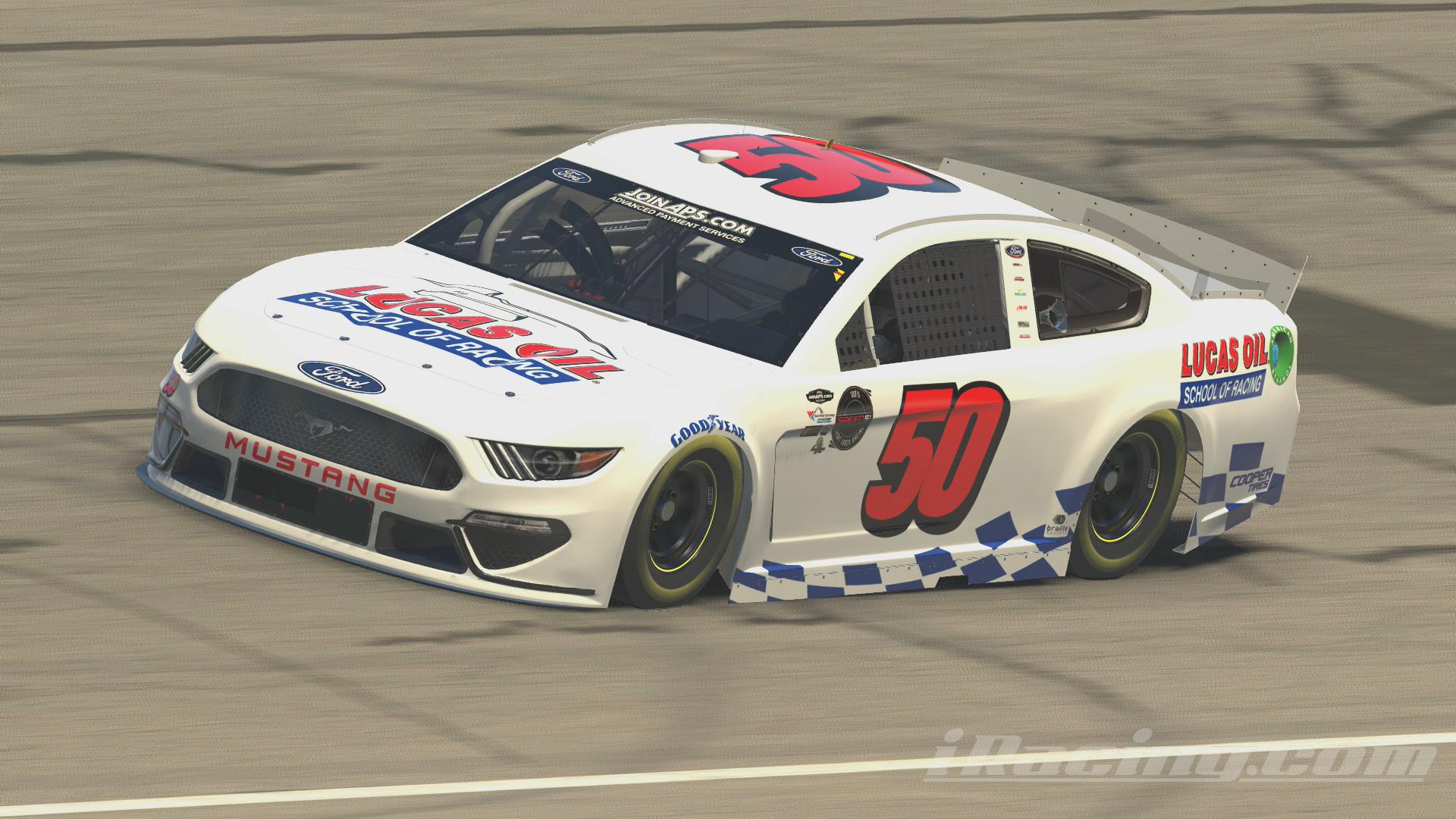 RC Enerson Cup Mustang (Custom #) by Vic Bloom - Trading Paints