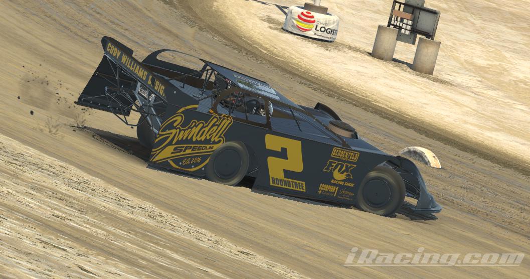 Bradley Roundtree late model by Cody G Williams - Trading Paints