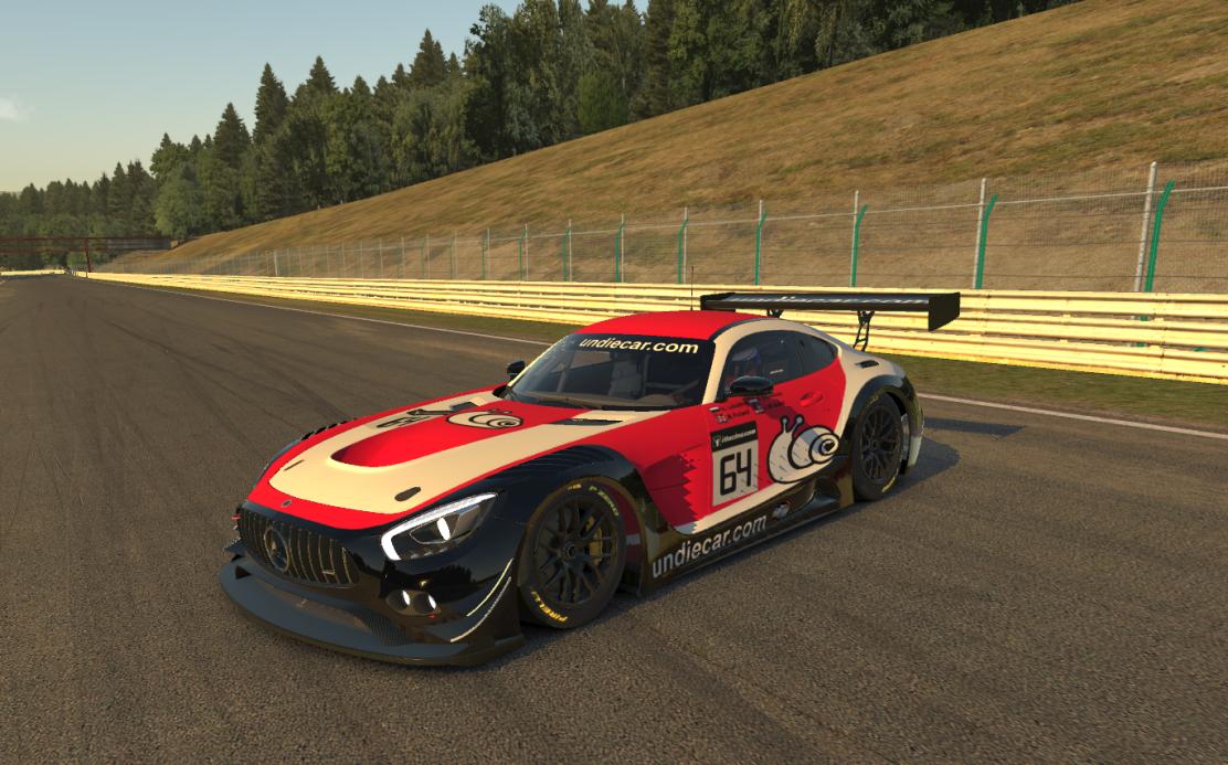 Undiecar Mercedes AMG GT3 by Jordan Brubaker - Trading Paints