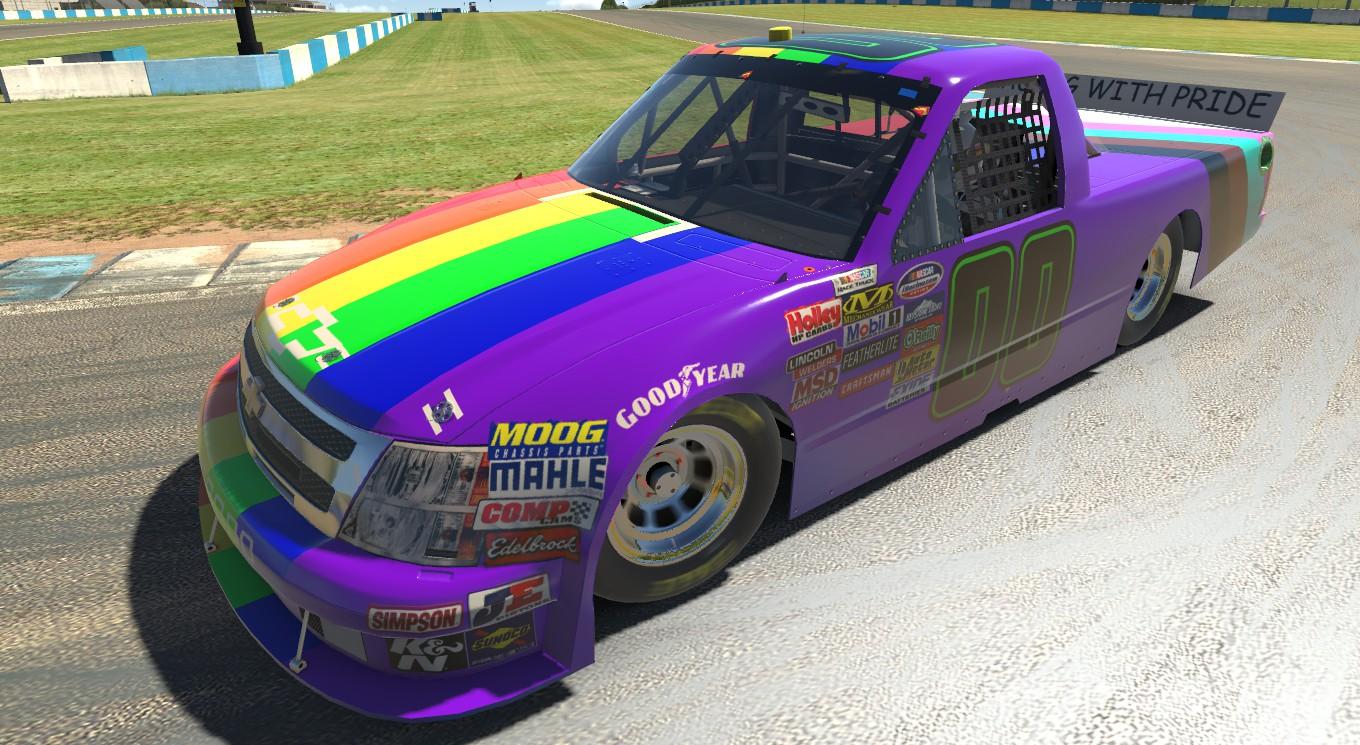 Racing with pride - Chevrolet Silverado 2008 by Stuart B. - Trading Paints