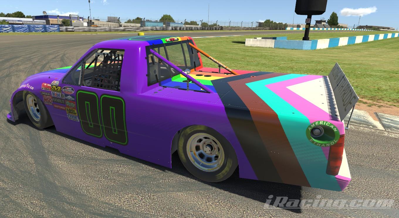 Racing with pride - Chevrolet Silverado 2008 by Stuart B. - Trading Paints