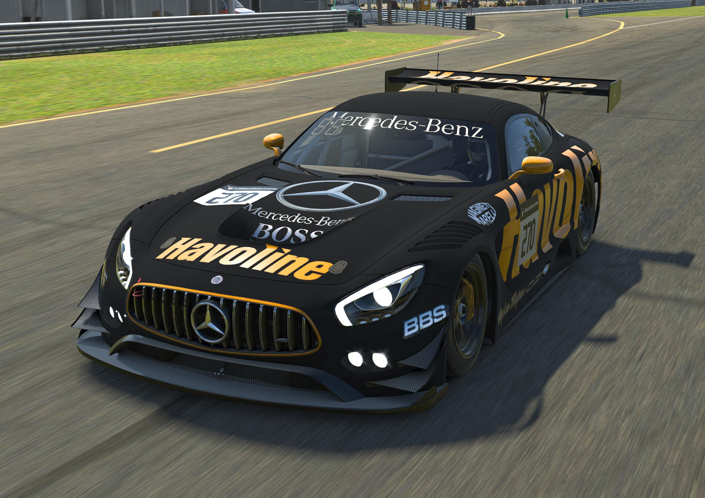 HAVOLINE Mercedes AMG Blackout Edition by Corey H. - Trading Paints