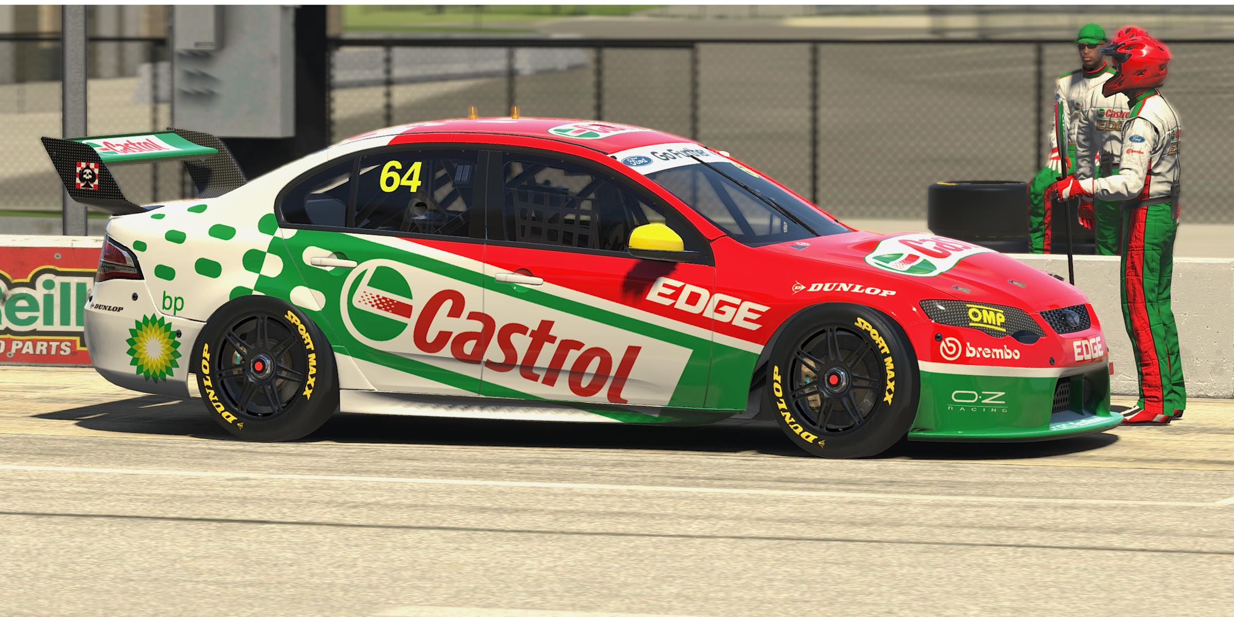 Castrol Falcon V8 by Erik Bolwerk - Trading Paints