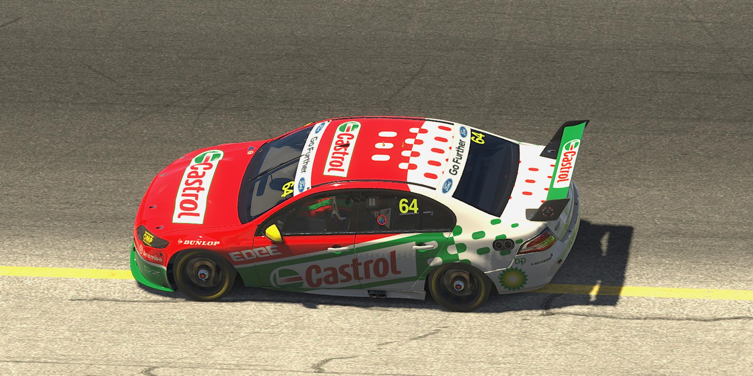 Castrol Falcon V8 by Erik Bolwerk - Trading Paints