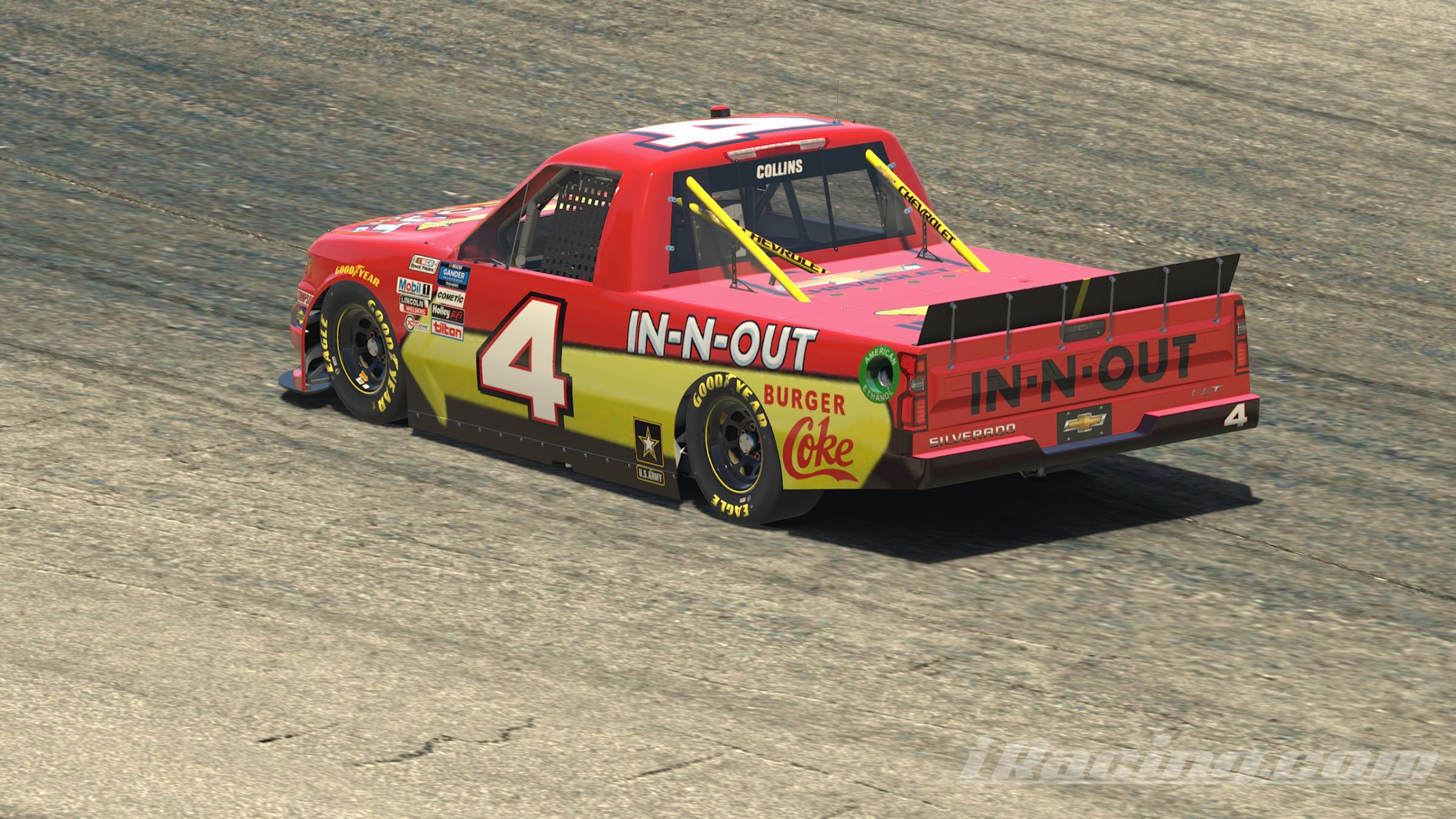 IN-N-OUT Chevy Silverado by Scott D Collins - Trading Paints