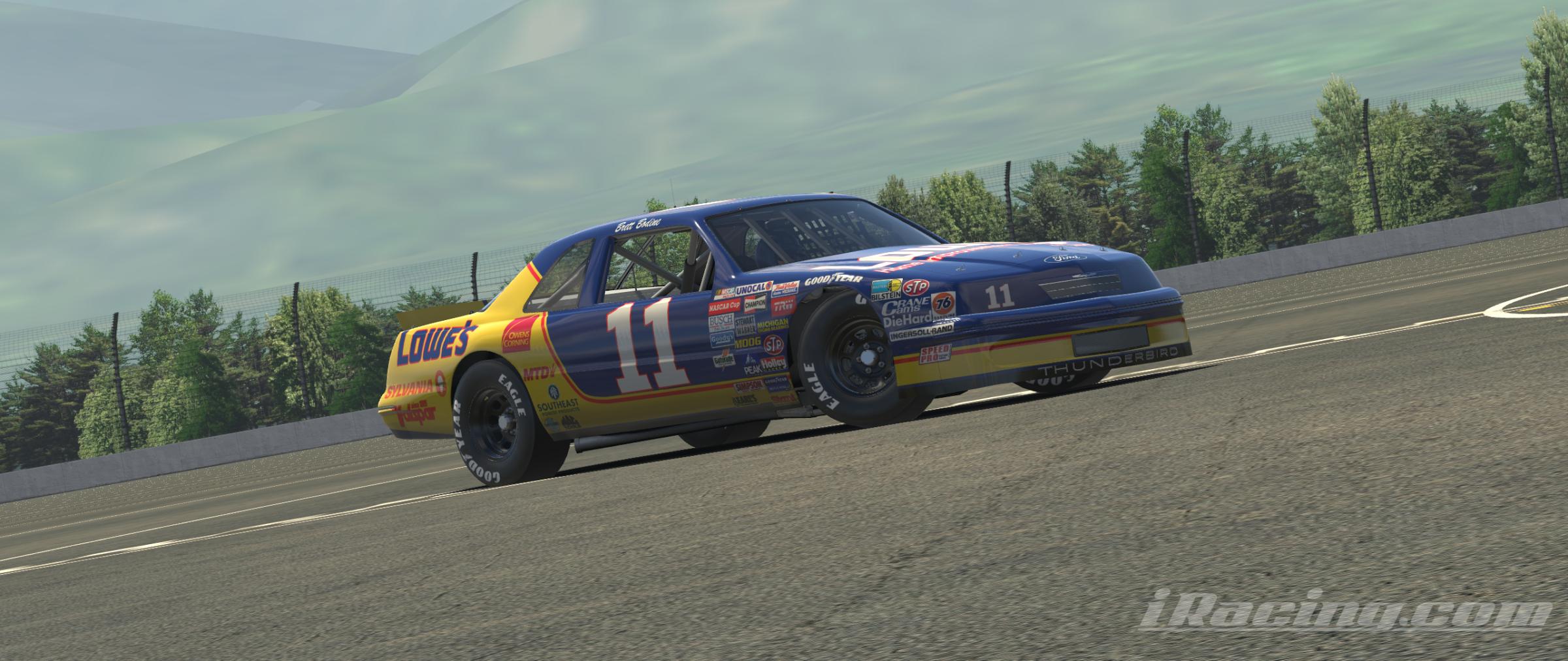 Brett Bodine 1996 Lowes Thunderbird by Evan Pienta - Trading Paints