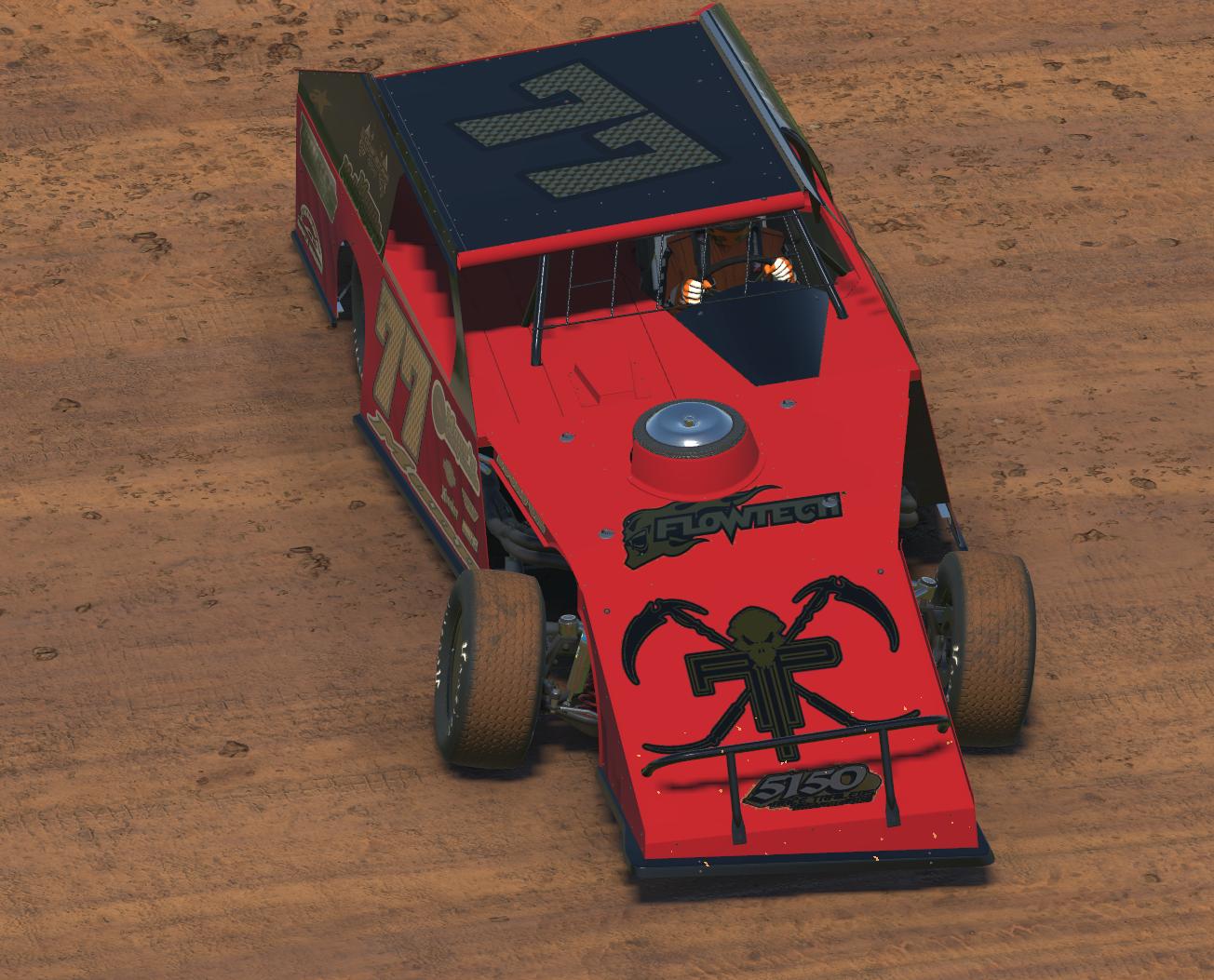 Eric Mann UMP Red & black by Wade B. - Trading Paints