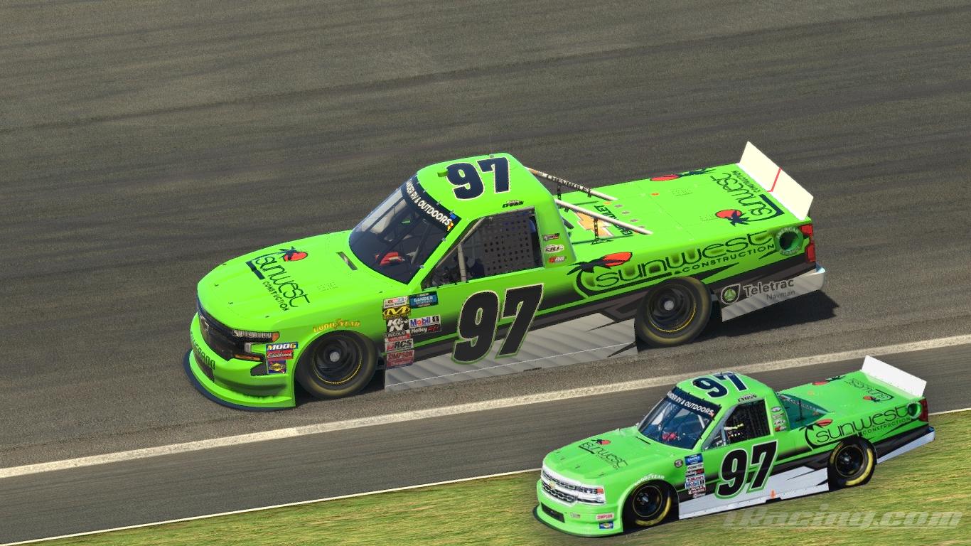 2020 Robby Lyons #97 Sunwest Construction by Shawn Howell - Trading Paints