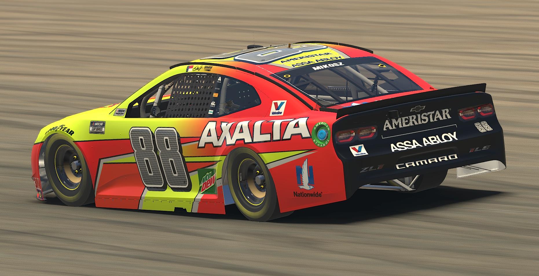 #88 AXALTA Camaro ZL1 - Dale Jr 2017 W/SPECS by Chad Mikosz - Trading ...