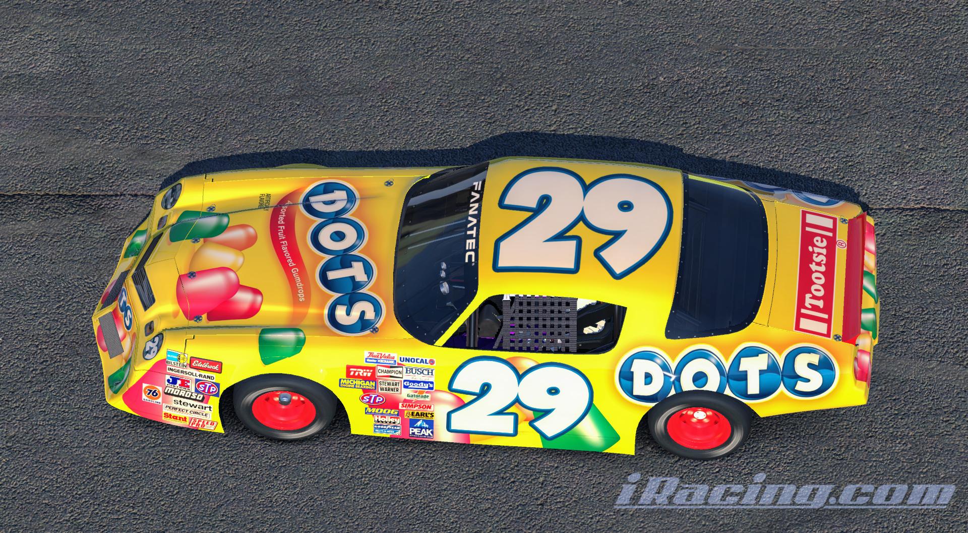 Dots Candy Street Stock Custom #29 by Kevin Lail - Trading Paints