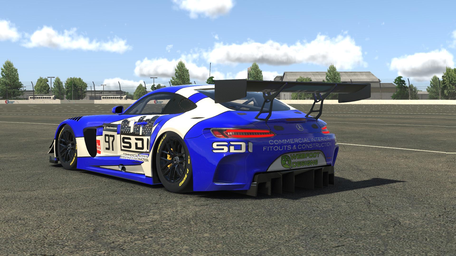 SDI Mercedes AMG GT3 by Braden Oloughlin - Trading Paints