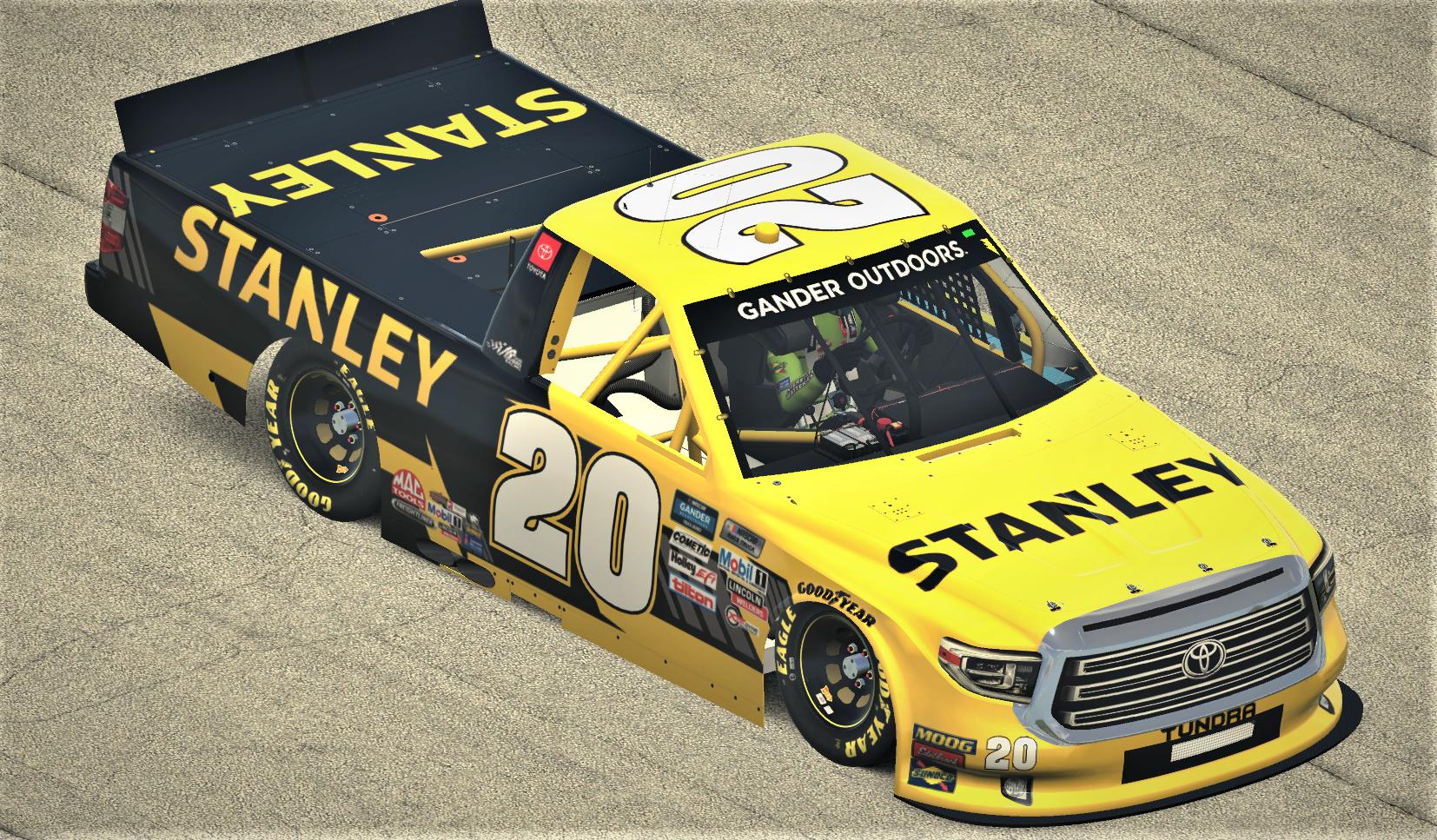 Erik Jones 2020 Stanley Tundra. by Todd Ressler - Trading Paints