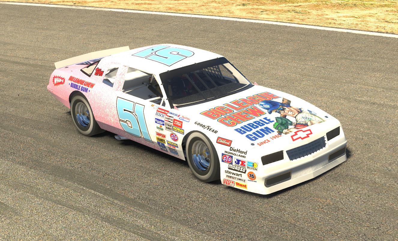 Big League Chew 1987 Chevy by Ricky Whittenburg - Trading Paints