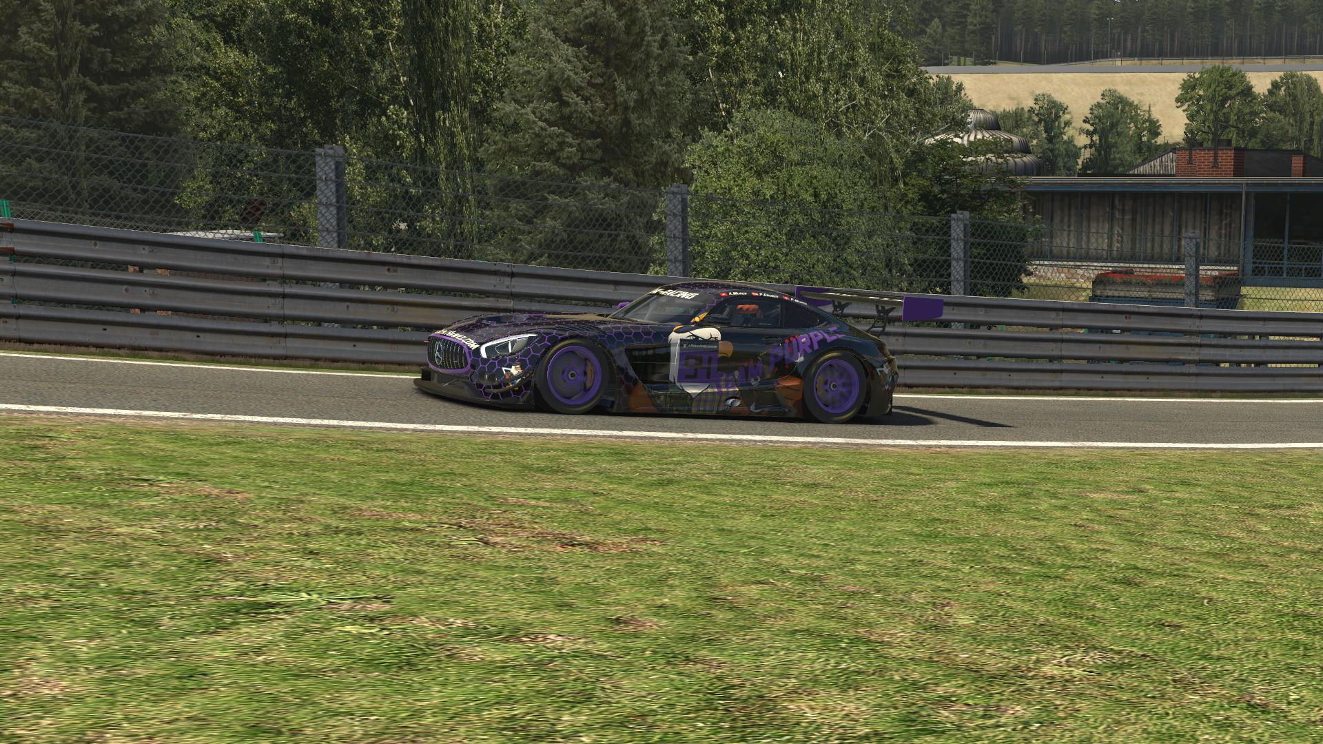 SHK-Racing Team Purple - Mercedes AMG GT3 by Adrian Murer - Trading Paints
