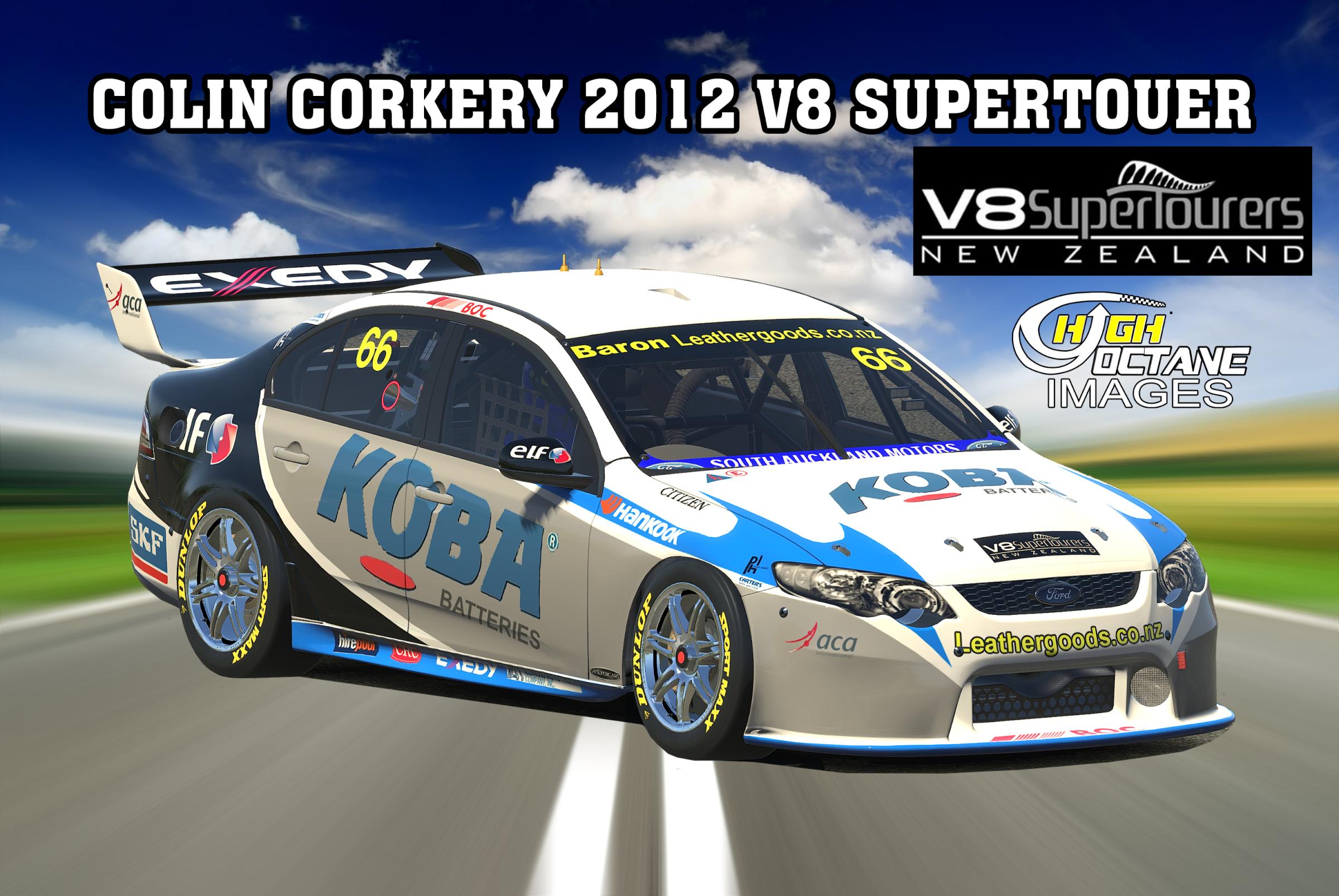 Colin Corkery 2012 V8 Supertourer by Matt Heywood - Trading Paints