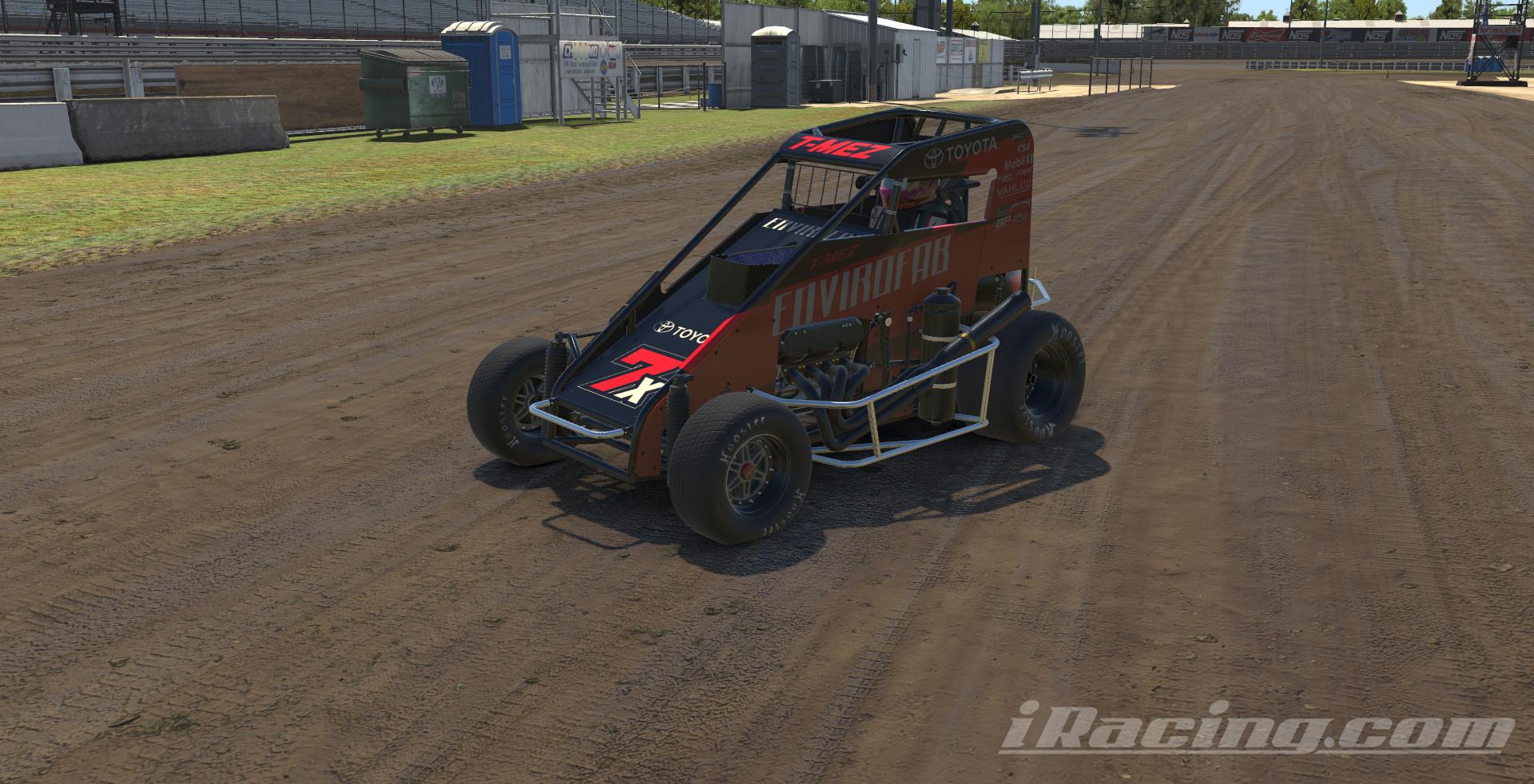 Thomas Meseraull - ENVIROFAB concept (red) #7x Dirt Midget by Shevy ...