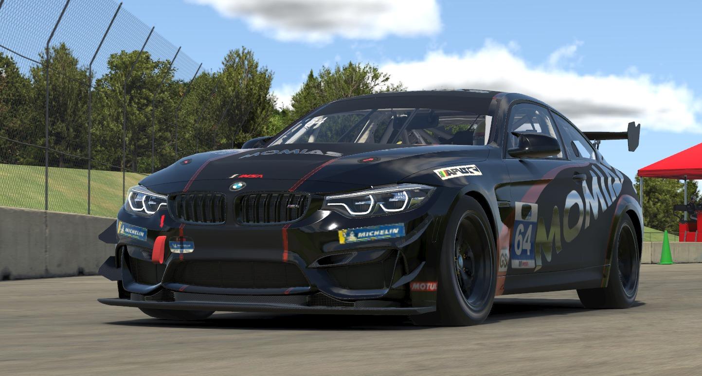 BMW M4 GT4 Red lines by Diego Gonzalez3 - Trading Paints