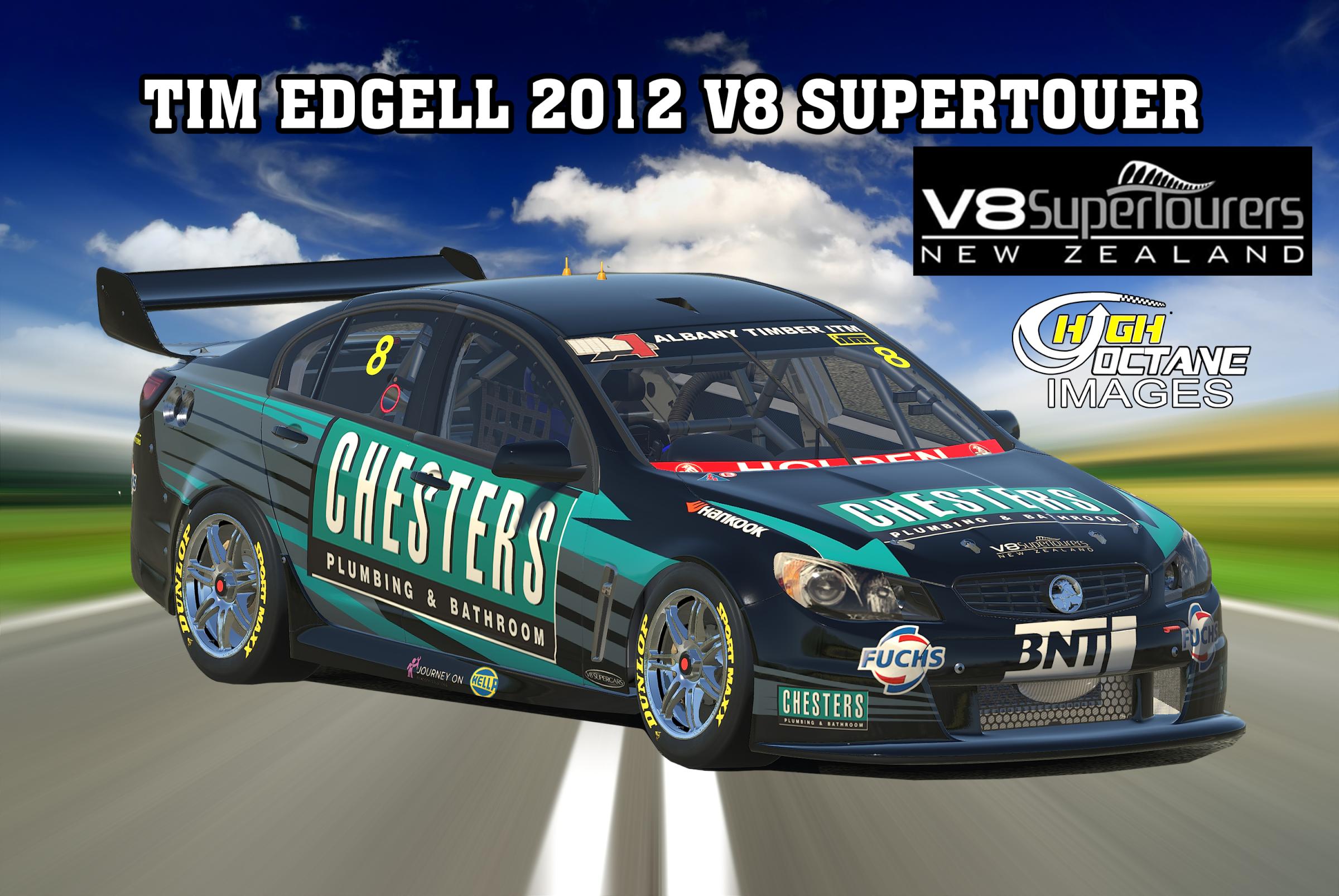 Tim Edgell 2012 V8 Supertourer by Matt Heywood - Trading Paints