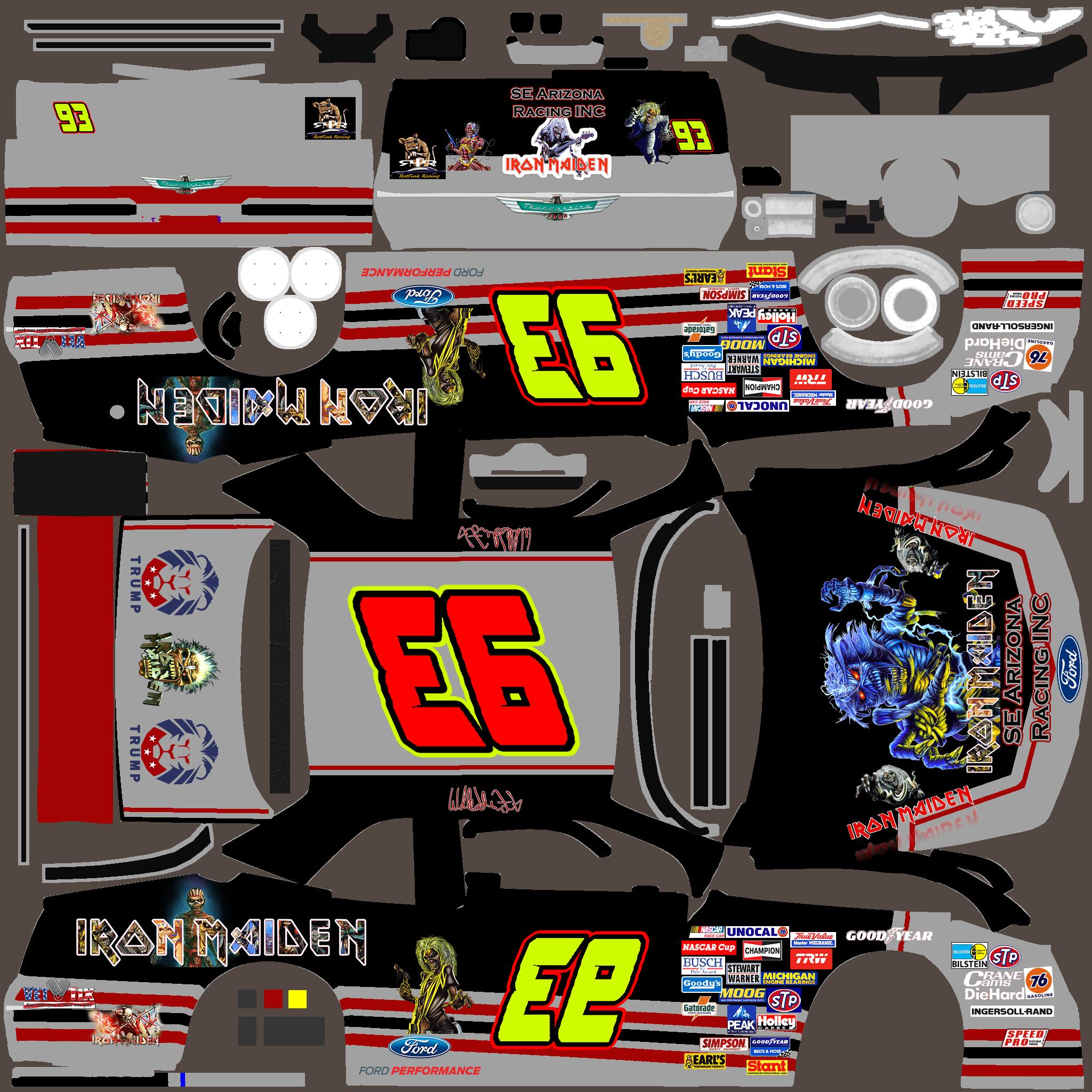 Ford Thunderbird 1987IMNight#93 by William Fink - Trading Paints