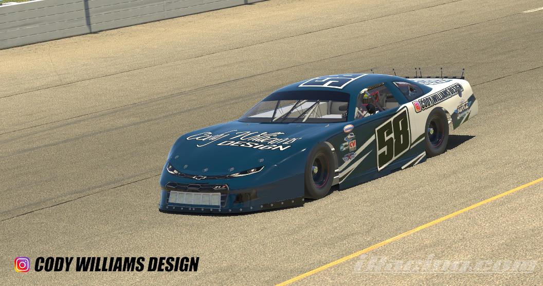 Tye Aicken Super Late Model! by Cody G Williams - Trading Paints