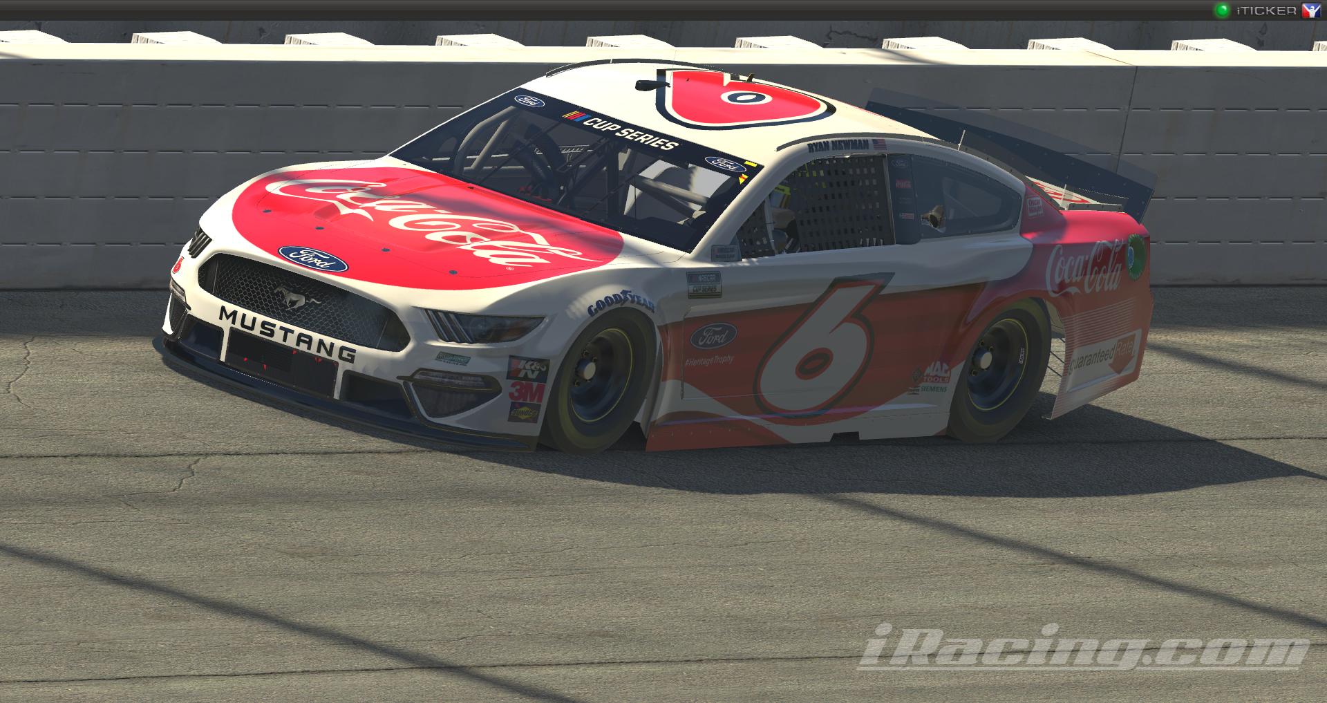 Ryan Newman #6 Coca Cola 2020 NASCAR Cup Series by Ryan Broderick ...