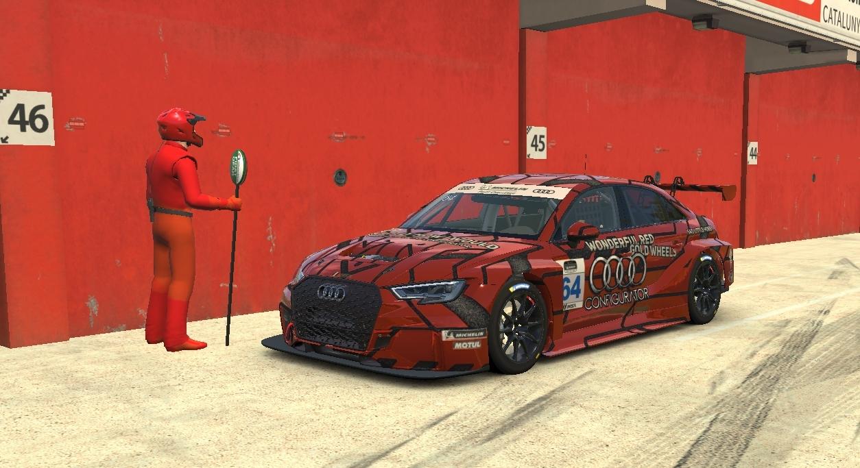 The double zero car with that wonderful red and golden wheels- by Mark ...