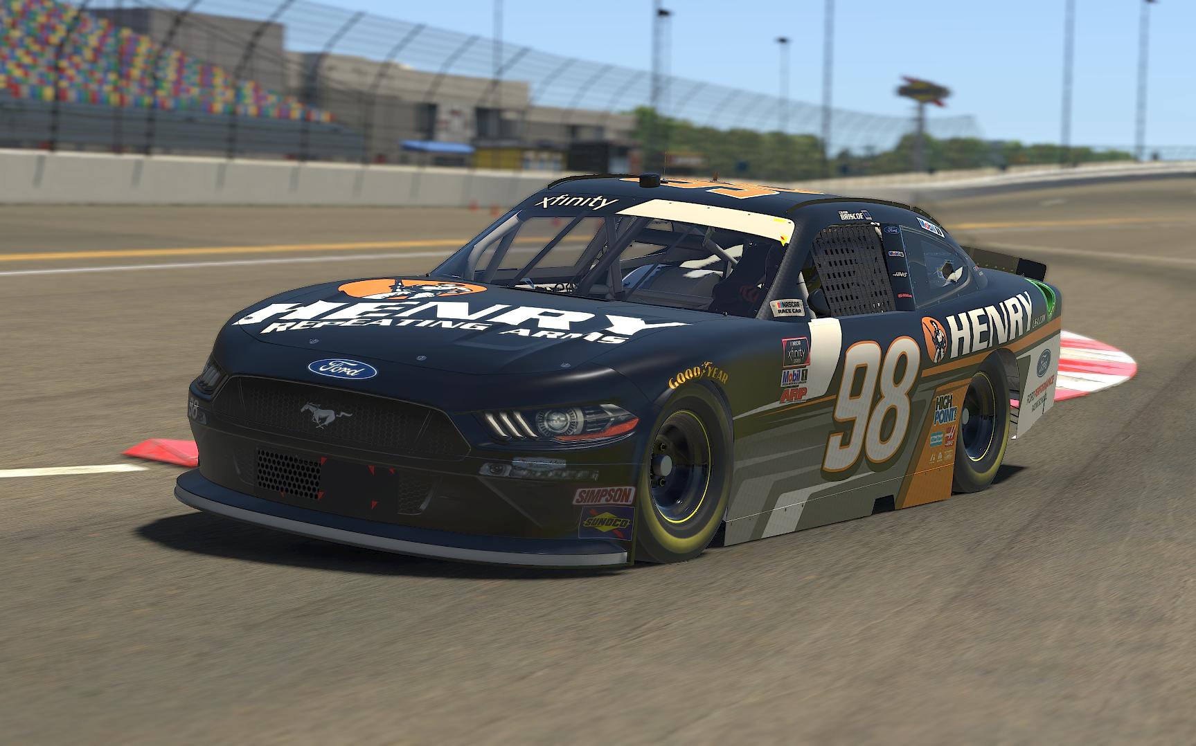 Chase Briscoe Henry Rifles - Custom Number by Ryan Hines - Trading Paints