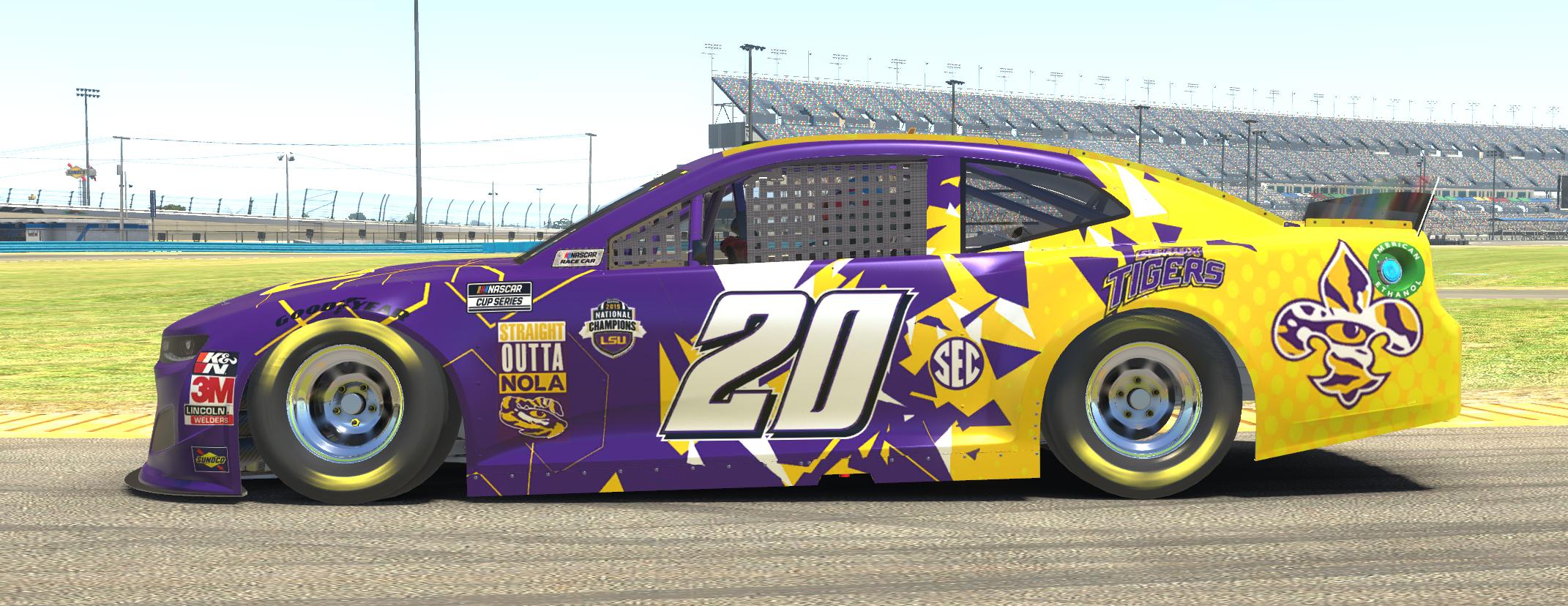 LSU Tigers Cup ZL1 by Ricky Whittenburg - Trading Paints