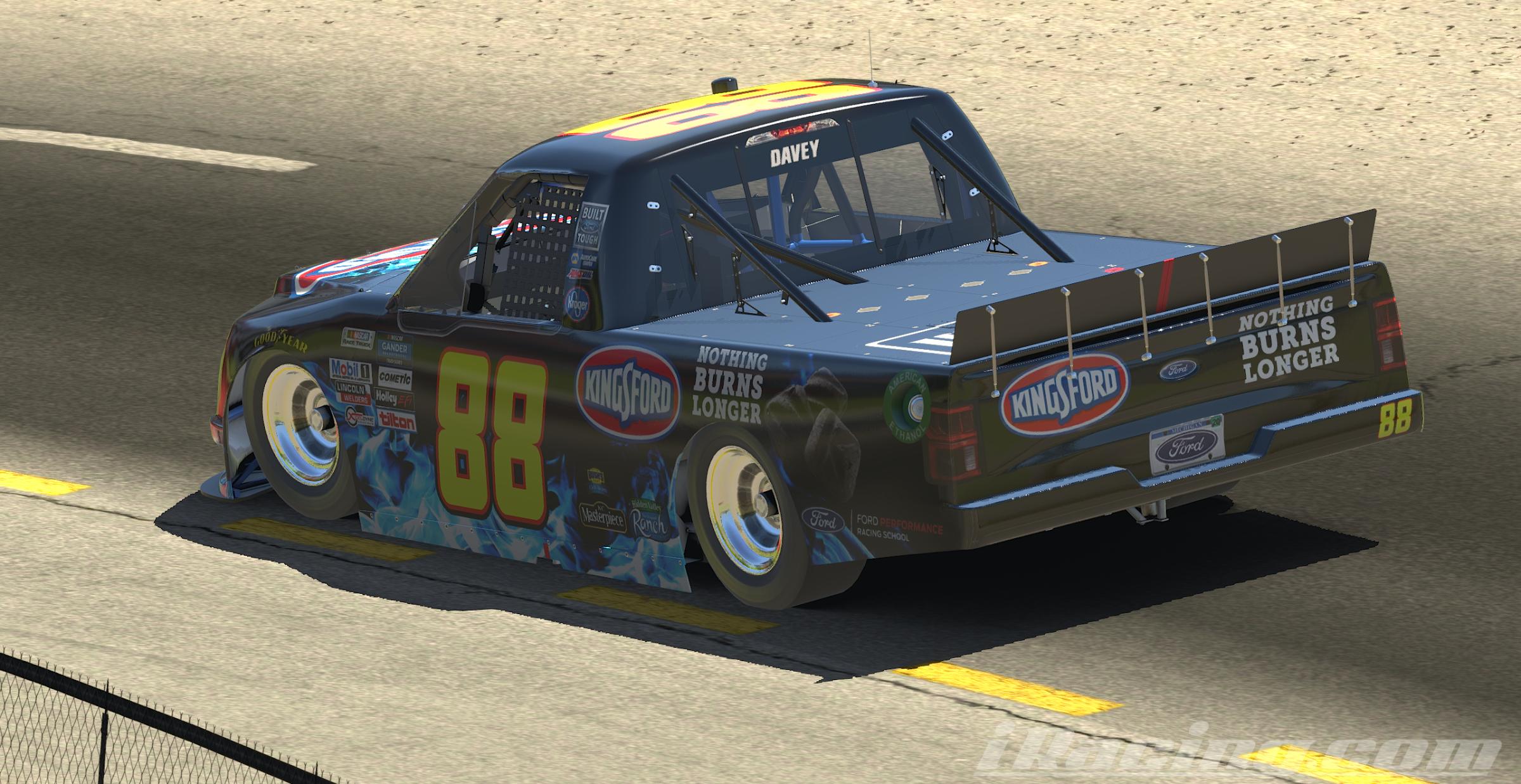 no# F150 Kingsford Black and Blue Flame by Michael Davey - Trading Paints
