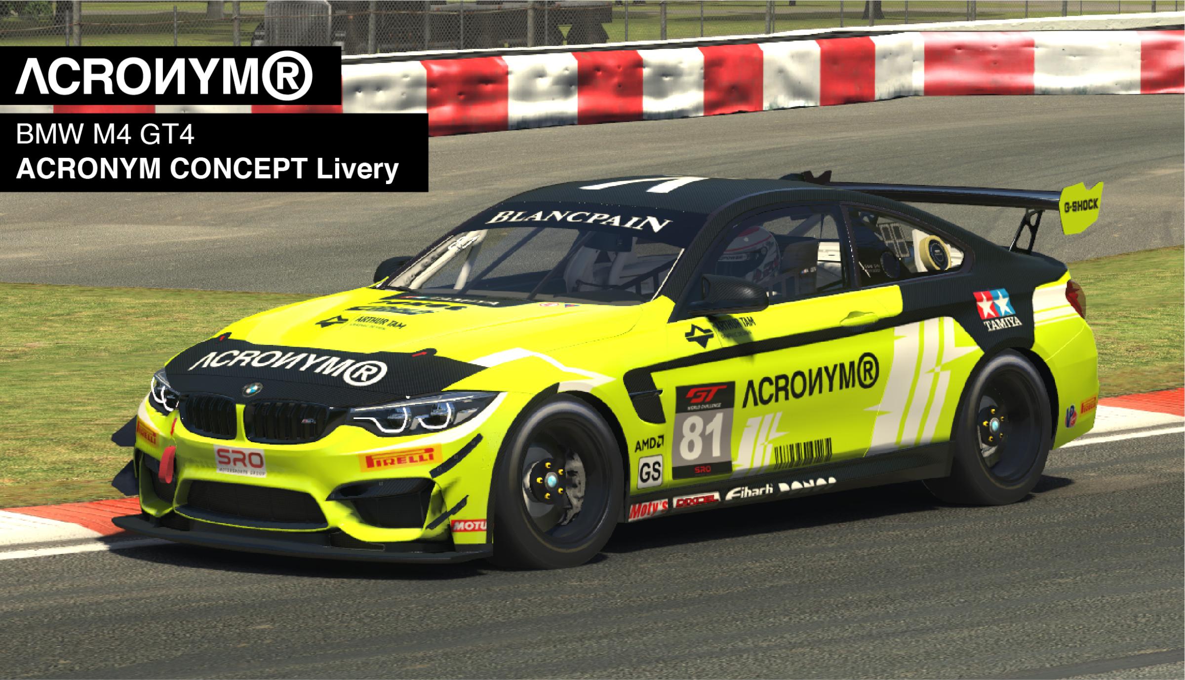 ACRONYM CONCEPT Livery by Arthur T. - Trading Paints