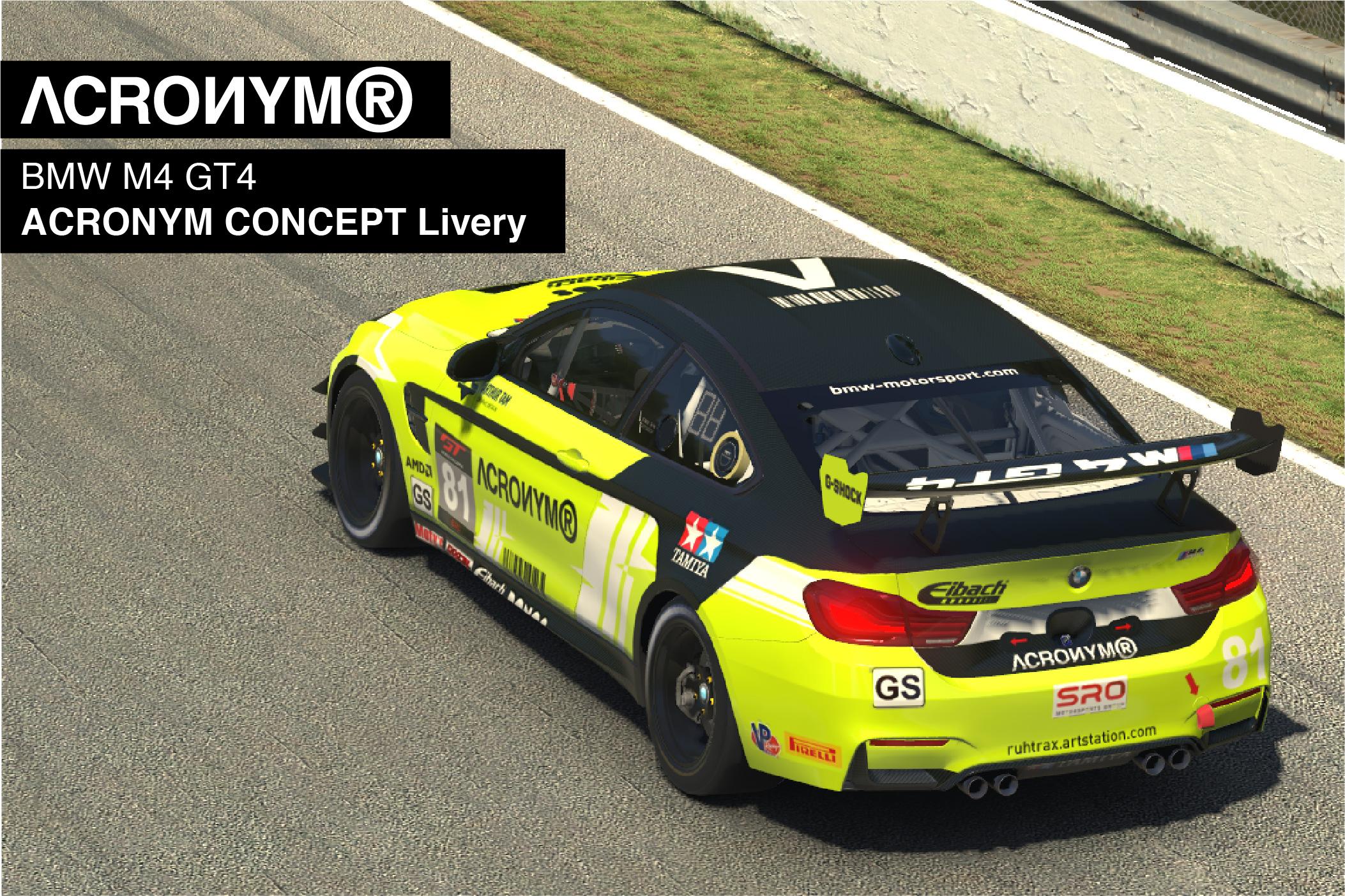 ACRONYM CONCEPT Livery by Arthur T. - Trading Paints