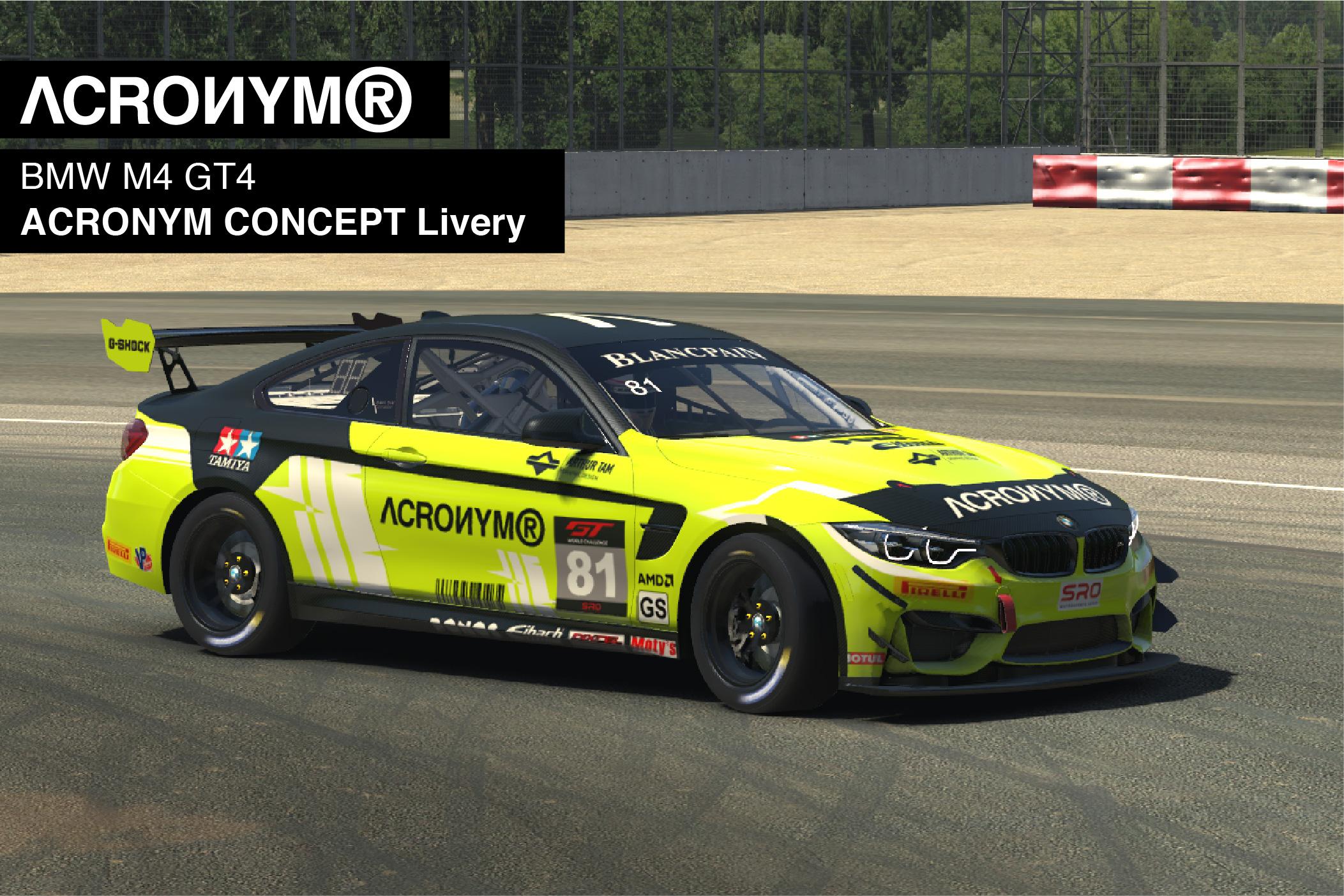 ACRONYM CONCEPT Livery by Arthur T. - Trading Paints