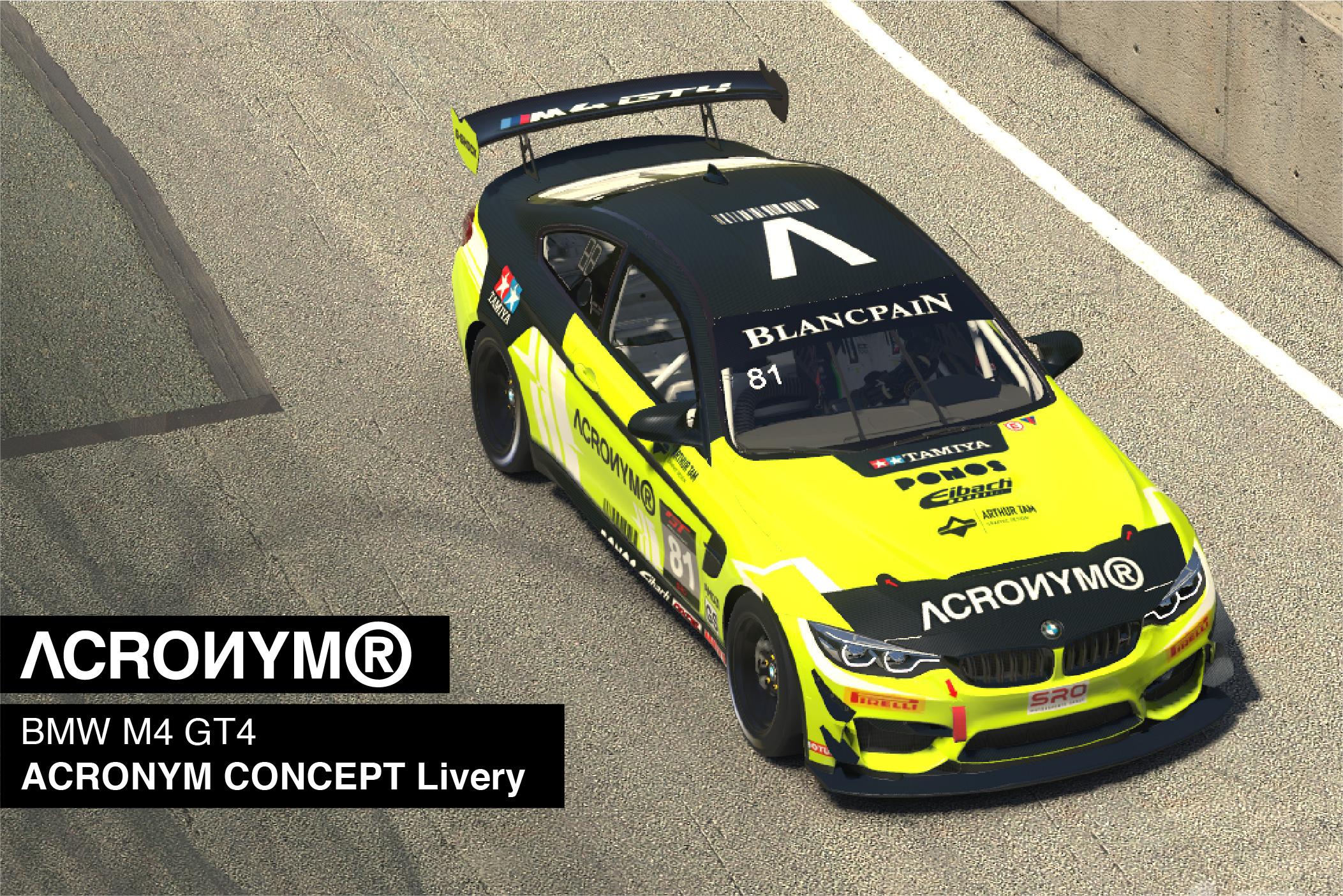 ACRONYM CONCEPT Livery by Arthur T. - Trading Paints
