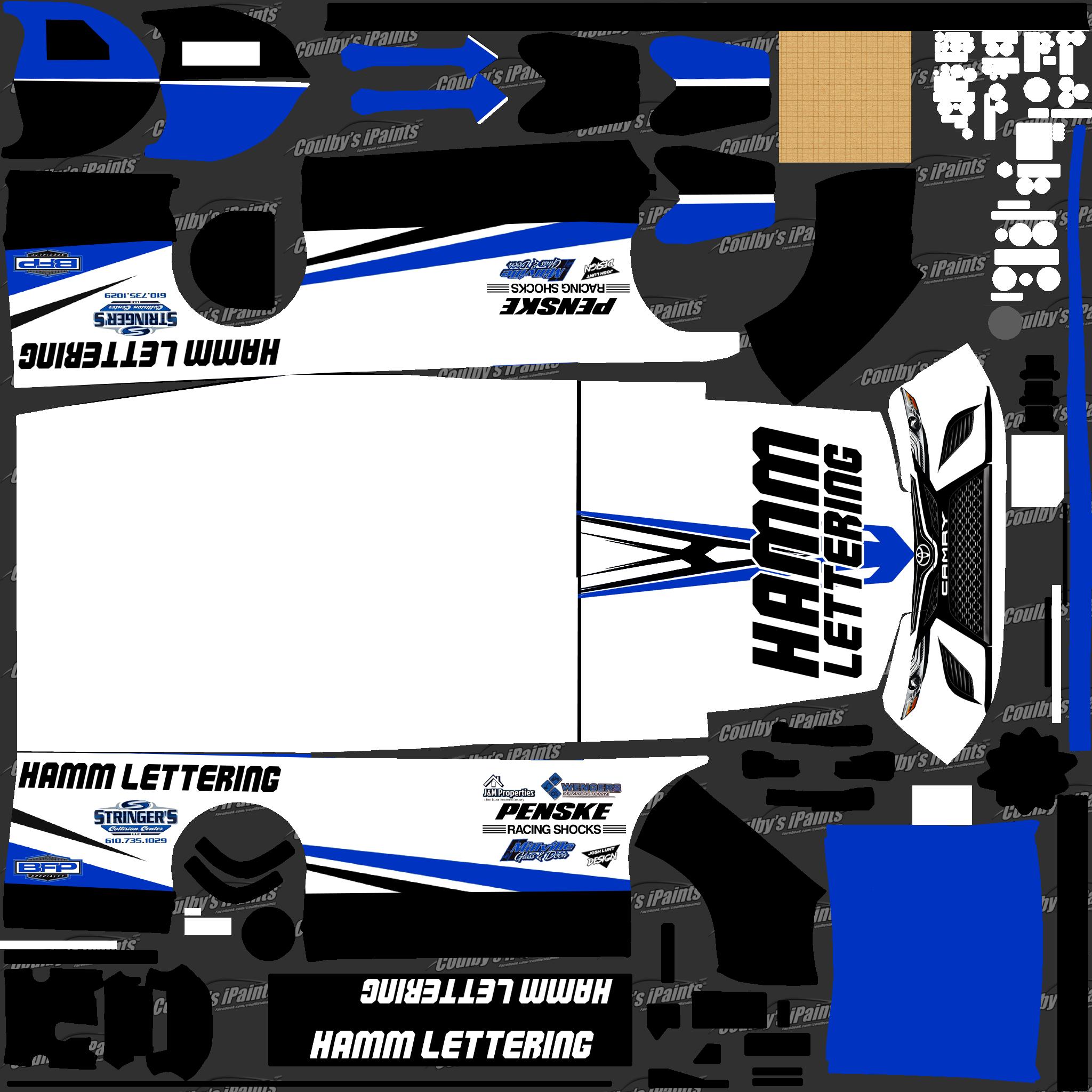 #611 Dirt Late Model by Joshua Lunt - Trading Paints