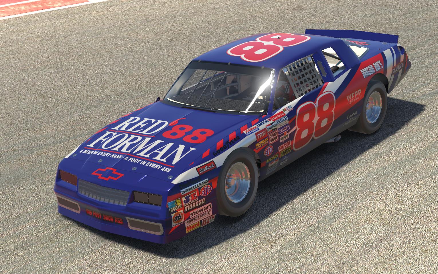 Red Forman Tribute Scheme by Ricky Whittenburg - Trading Paints