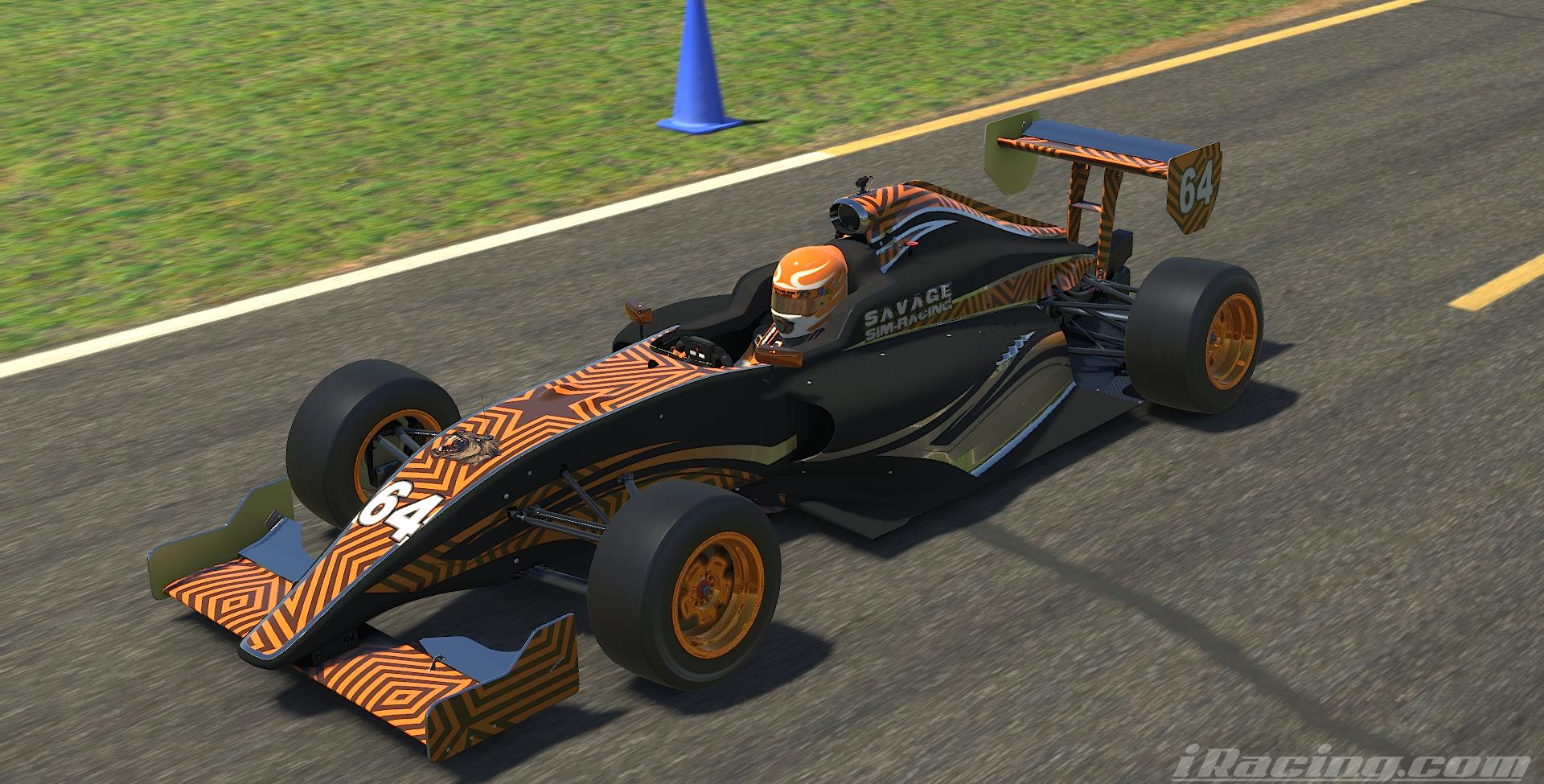 Savage Sim Racing Team Livery by Wayne Bennett - Trading Paints