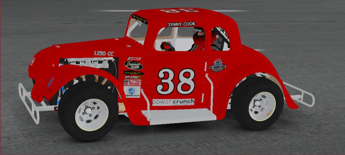 JerryCook Legends Ford34c by Donald Fish Fischer - Trading Paints