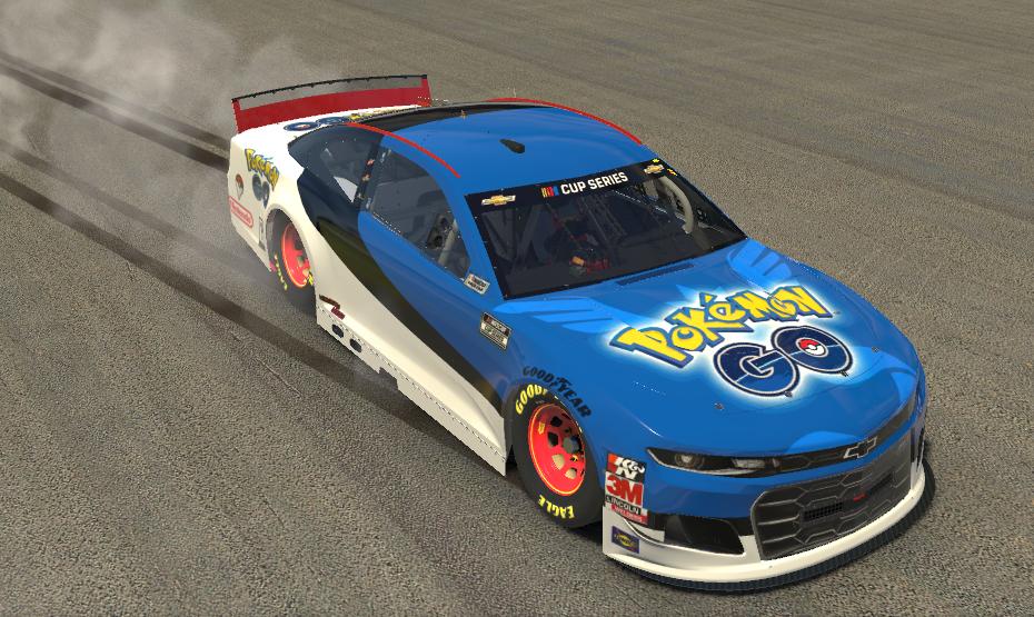 Pokemon Go Camaro ZL1 - Team Mystic by Daniel Harrington - Trading Paints