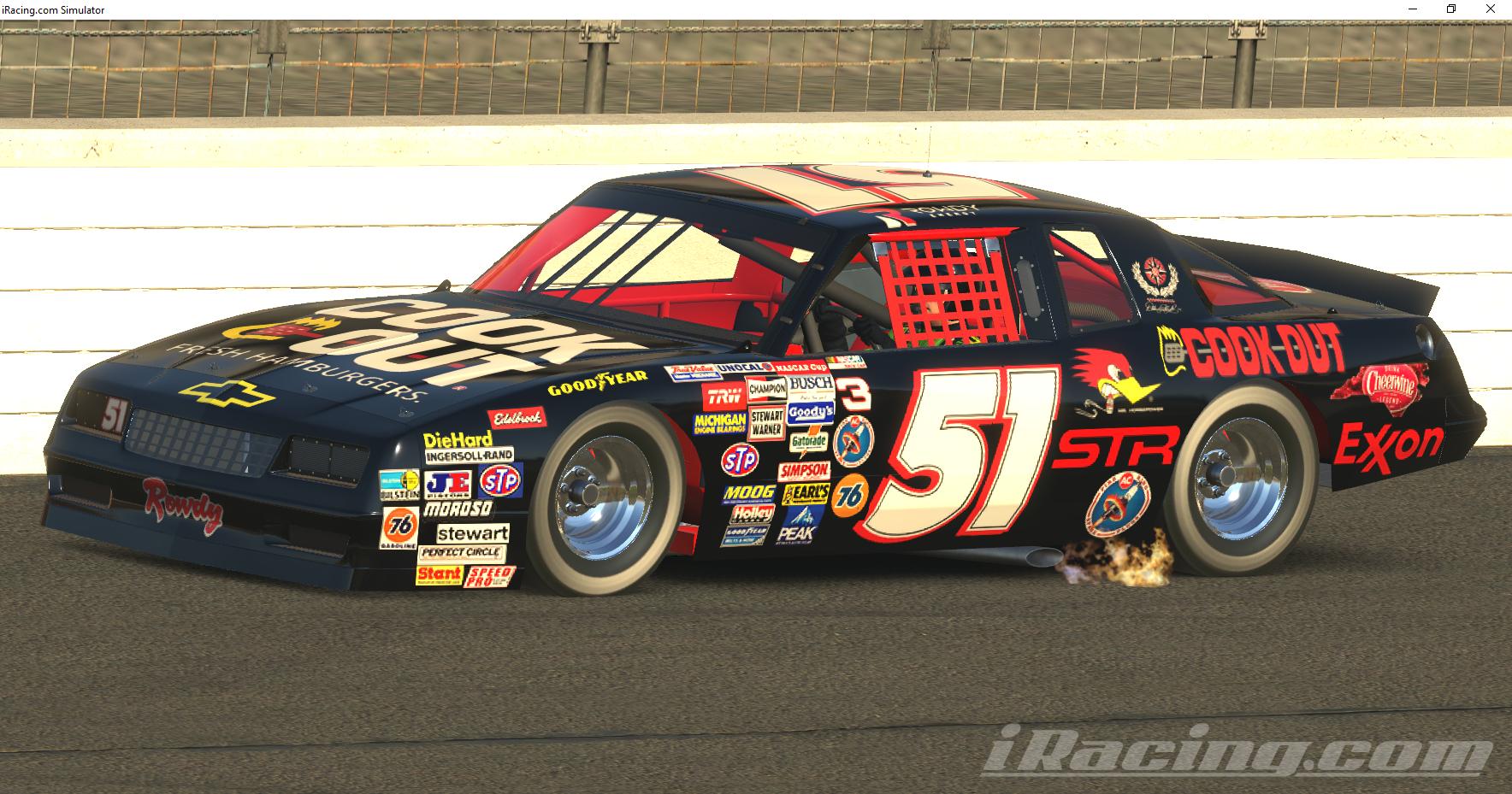 DEI Rowdy Burns Cook Out 51 (7) by Chuck Pope - Trading Paints