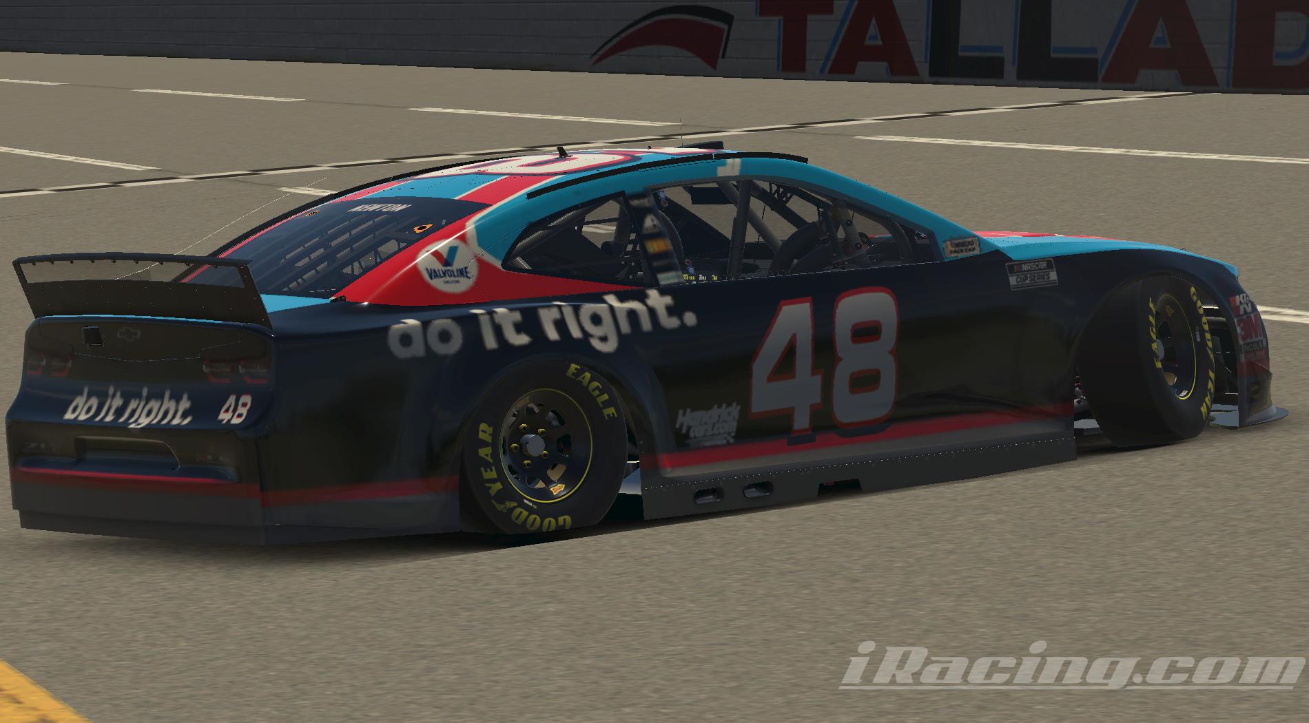 2020 Jimmie Johnson 7x Darlington Throwback by Gavin Newton - Trading ...