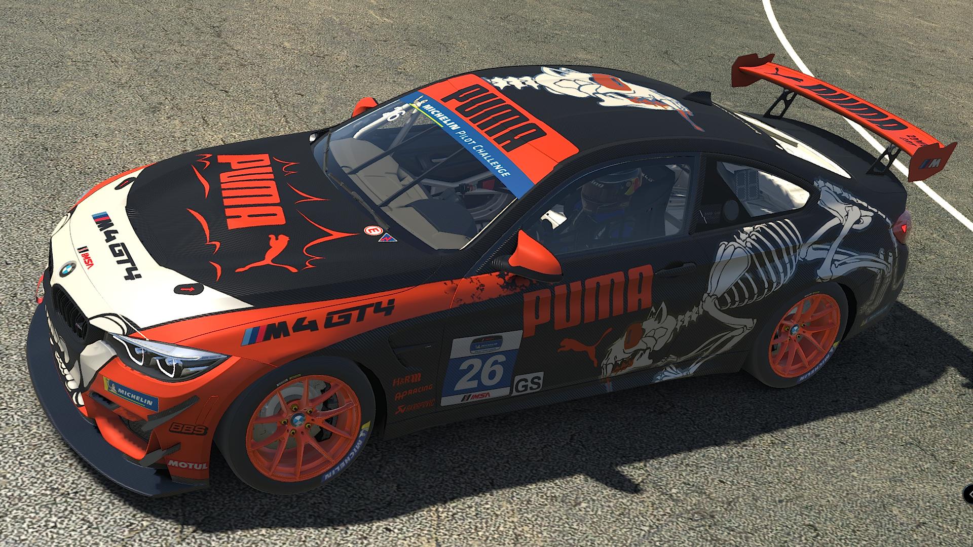 Puma Zombie Cat orange by Paul Metcalfe - Trading Paints