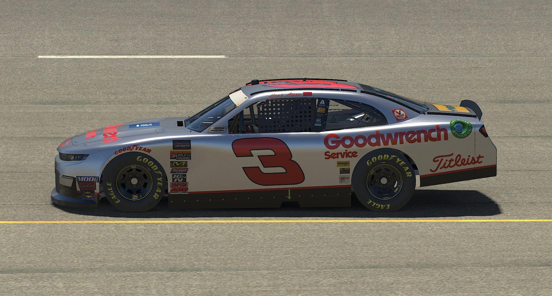 GOODWRENCH SILVER THROWBACK XFINITY CAMARO by Jameson Miller - Trading ...